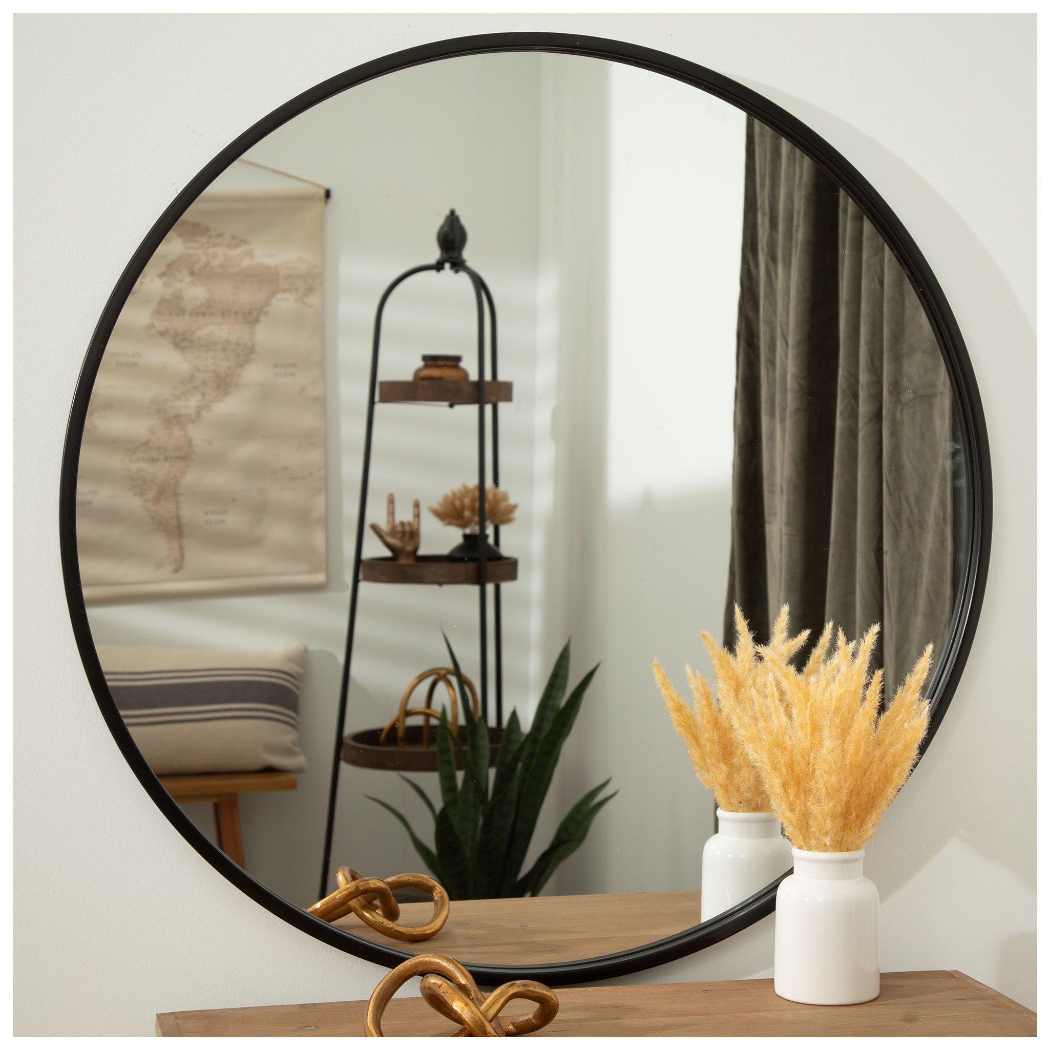 Modern Round Metal Wall Mirror | Hobby Lobby | 517573