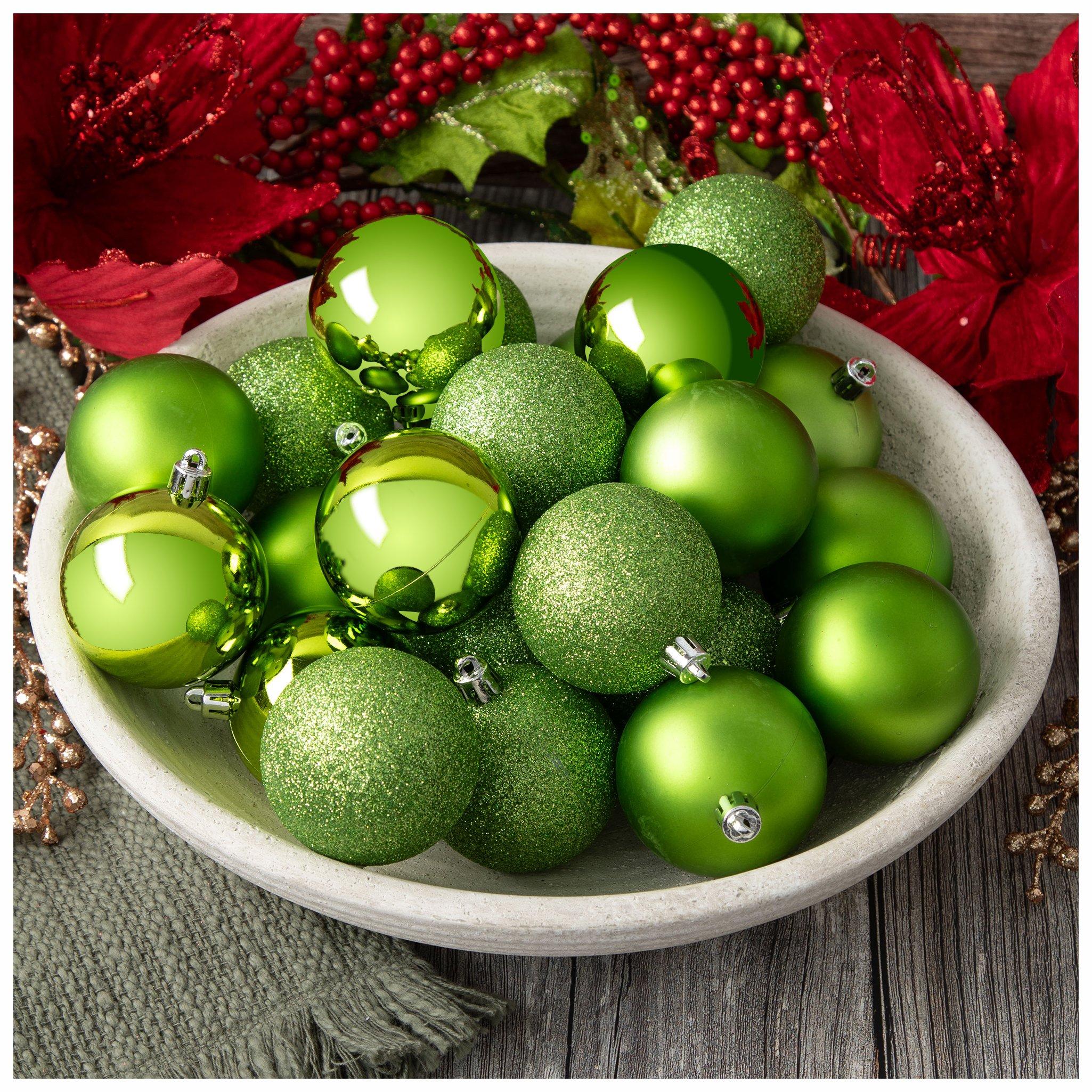 Matte, Shiny & Glitter Ball Ornament Set | Hobby Lobby | 5199278