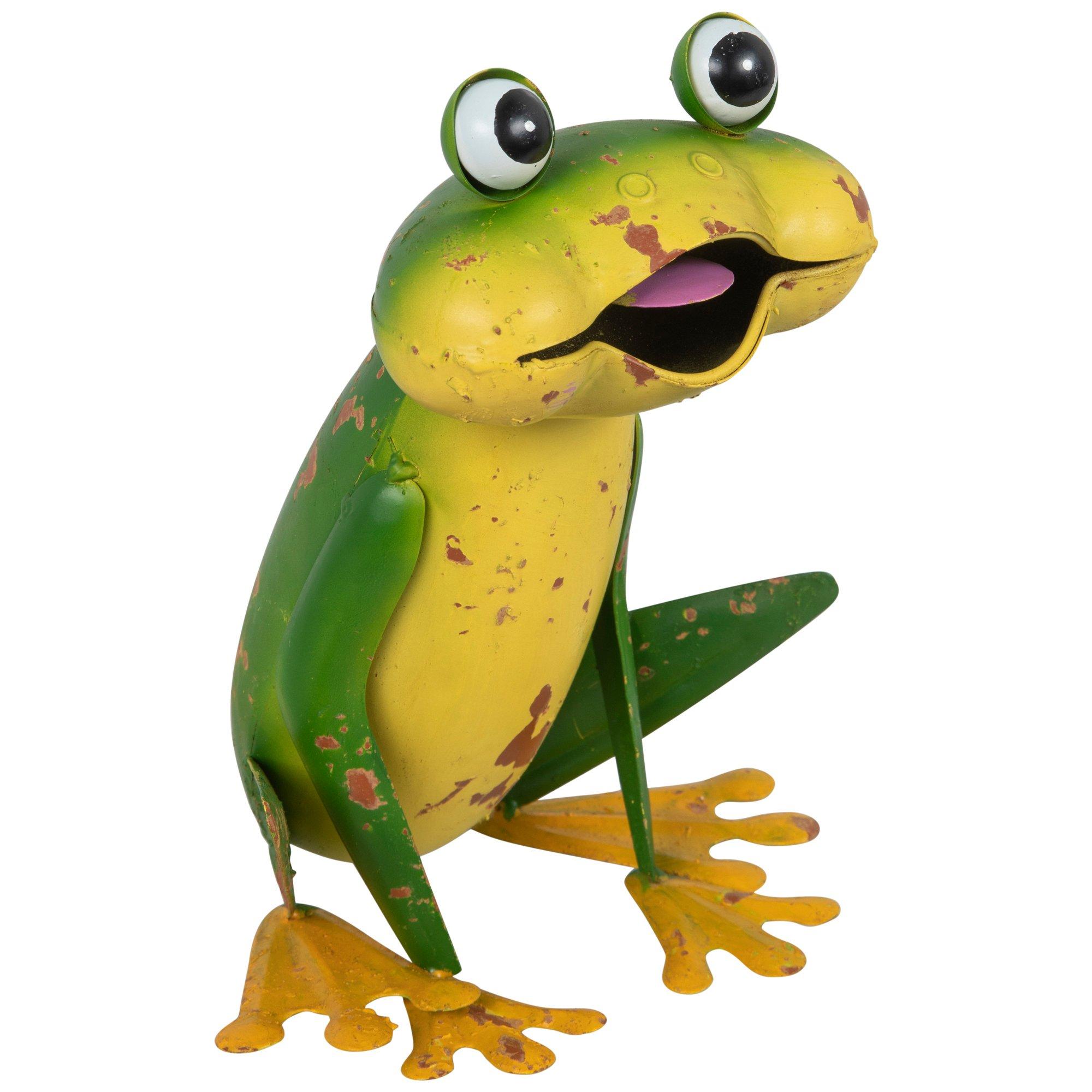 Distressed Squatting Metal Frog | Hobby Lobby | 5259668