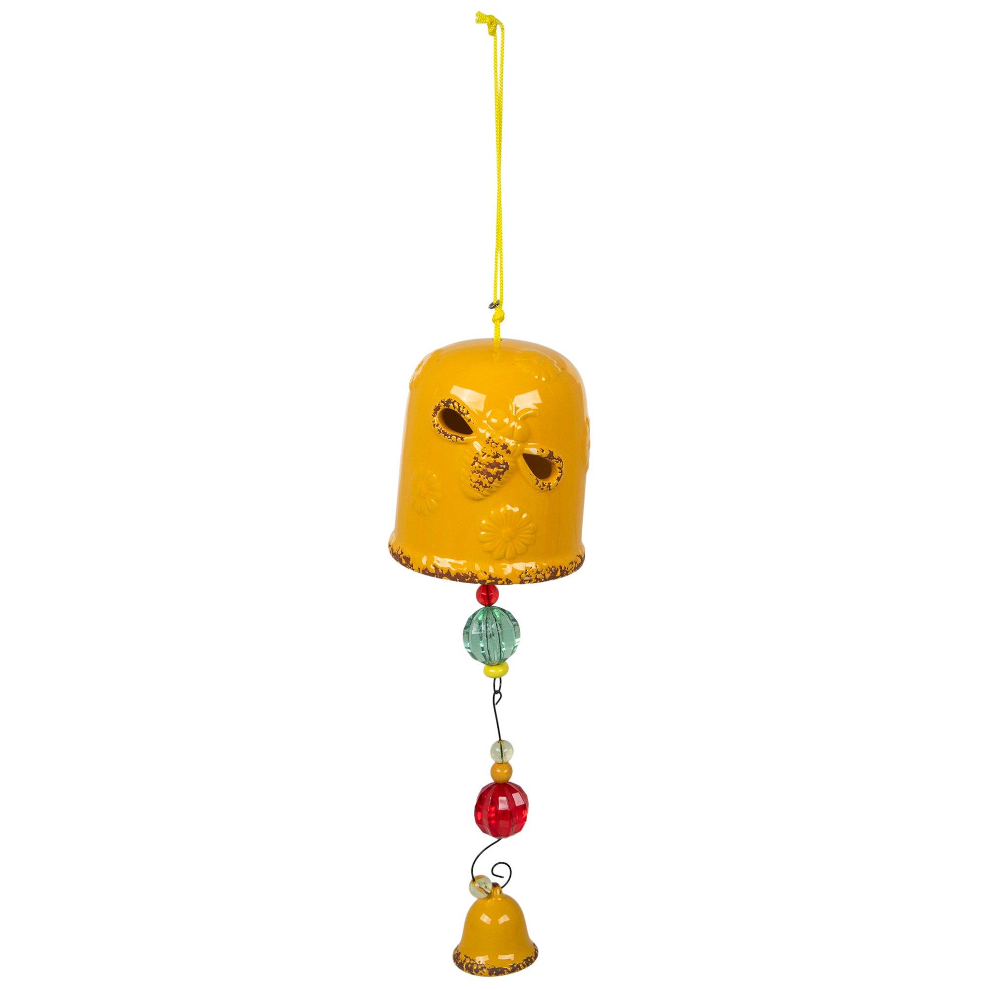 Yellow Bee Bell Wind Chime | Hobby Lobby | 5269790