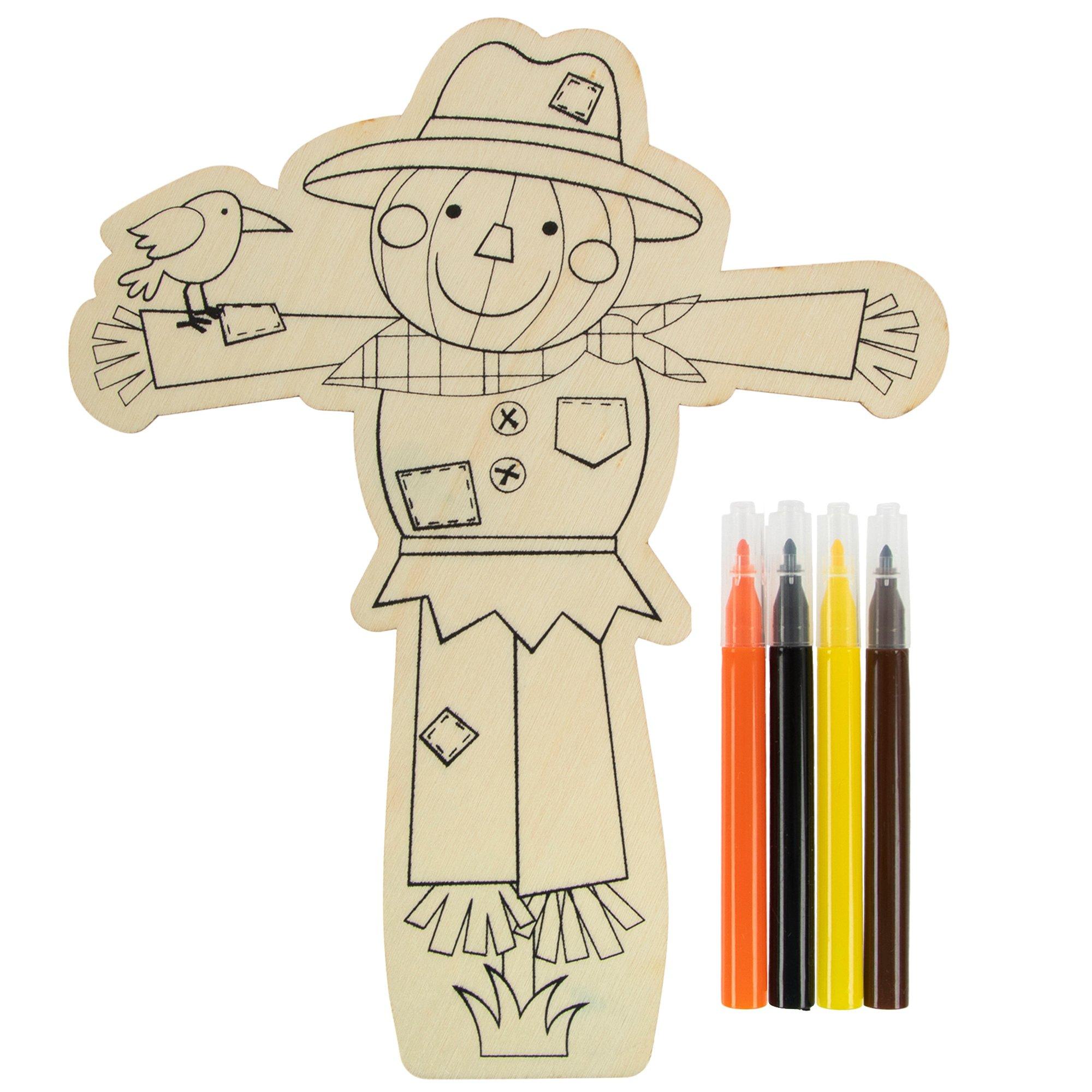 Scarecrow Wood Craft Kit | Hobby Lobby | 5300843