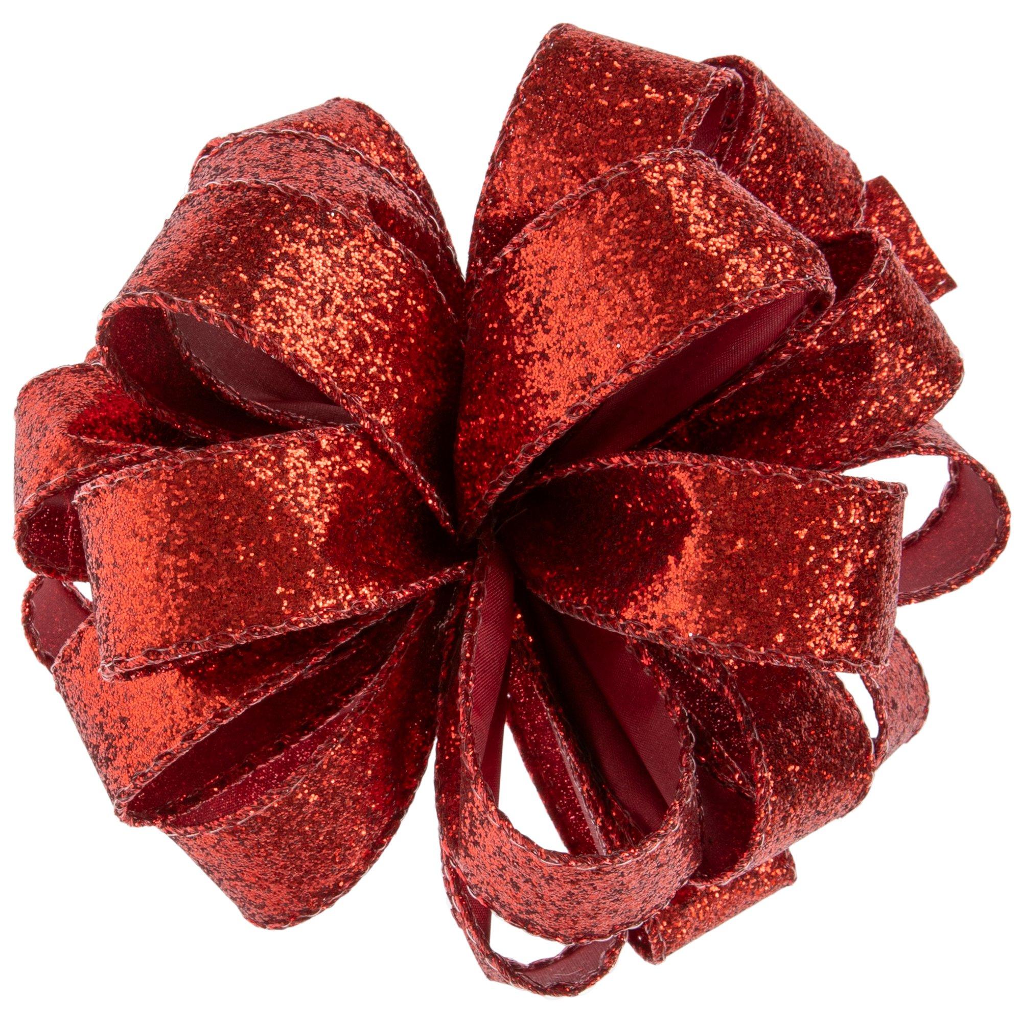 Glitter Ribbon Bow | Hobby Lobby | 5328802