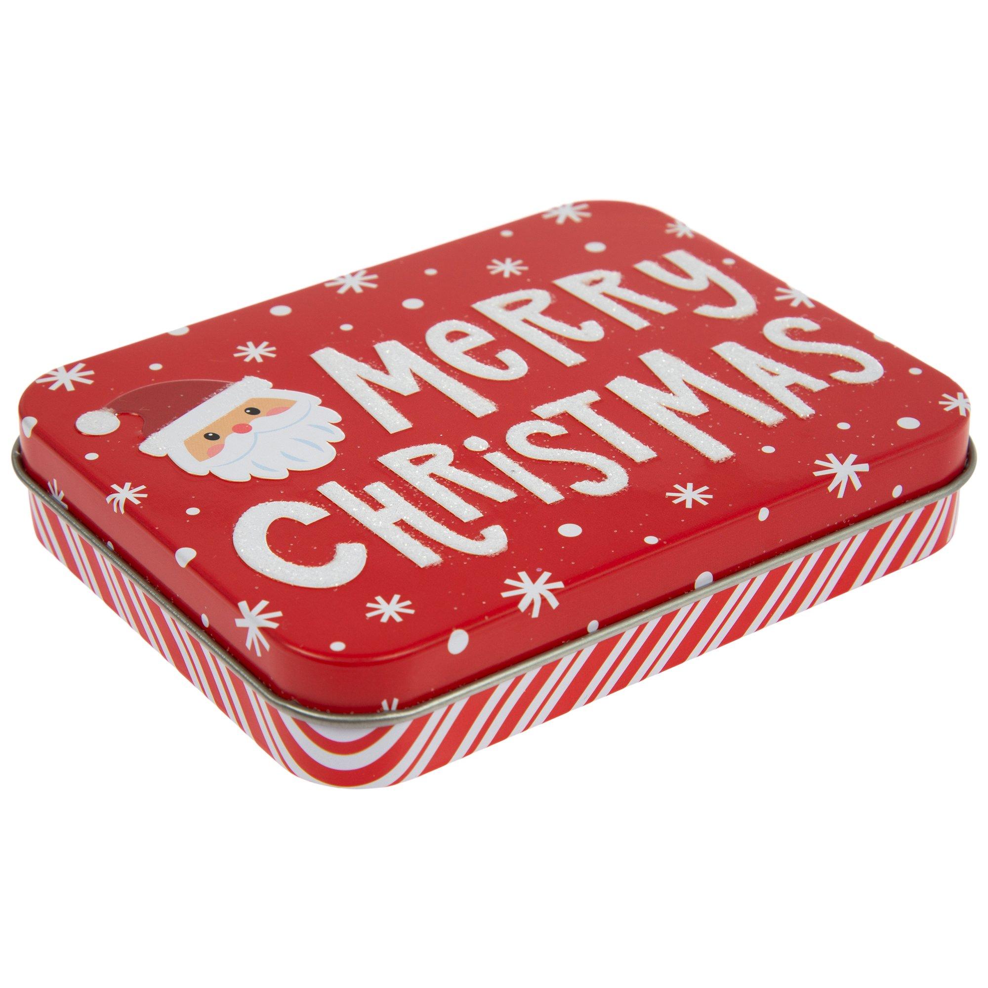 Merry Christmas Santa Tin Gift Card Holder | Hobby Lobby | 5405550