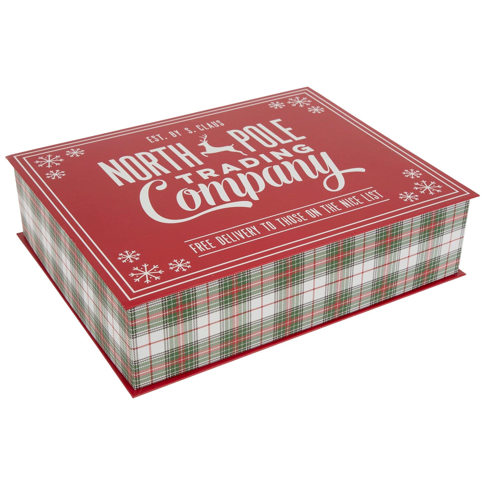 North Pole Trading Company Gift Box | Hobby Lobby | 5448857
