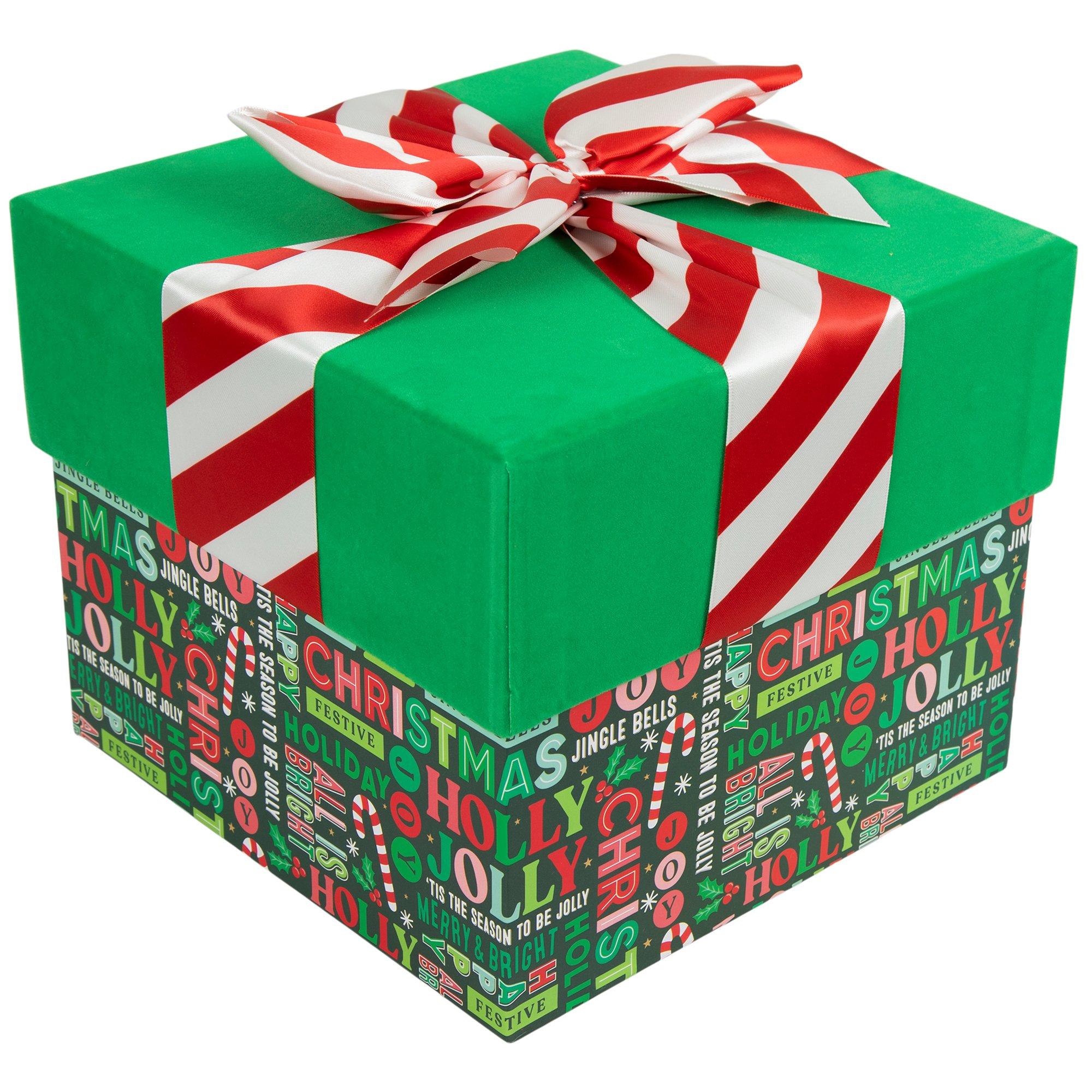 Colorful Holiday Sayings Gift Box | Hobby Lobby | 5463633