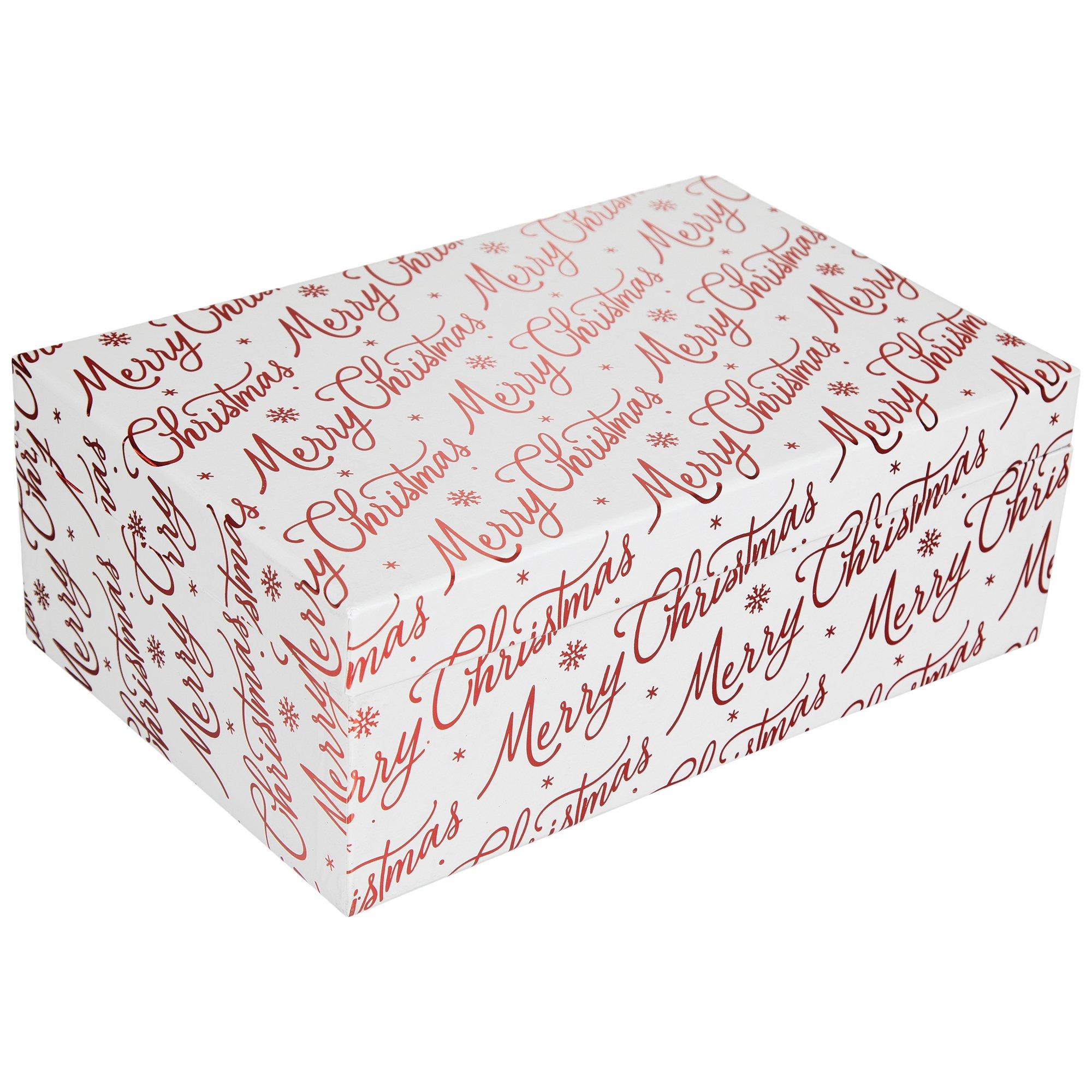 Merry Christmas Gift Box | Hobby Lobby | 5464276