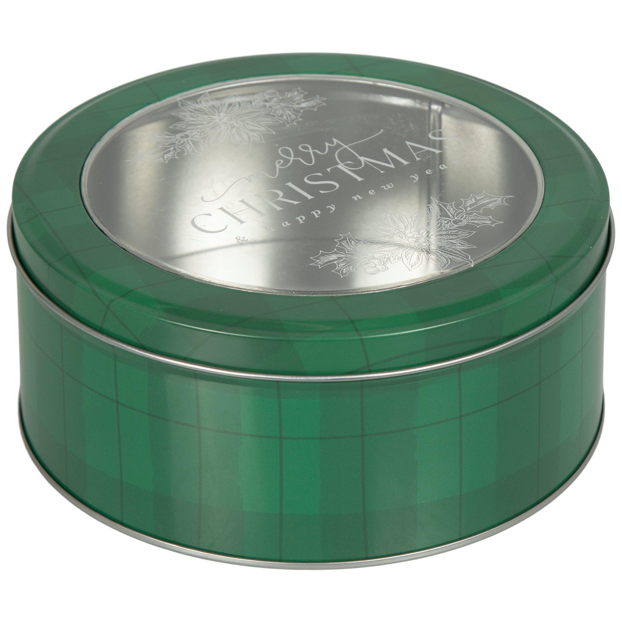 Merry Christmas Round Tin Container | Hobby Lobby | 5467329