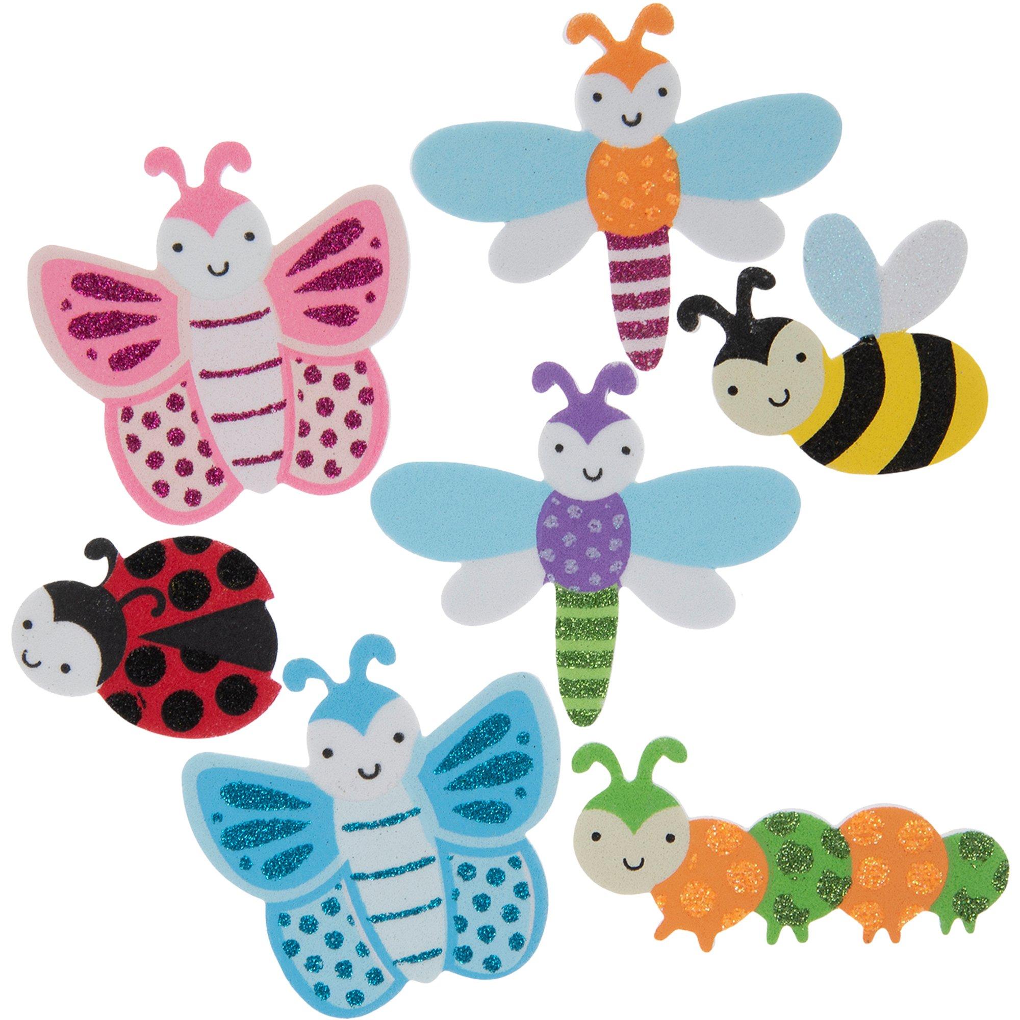 Bug Glitter Foam Stickers | Hobby Lobby | 5471529