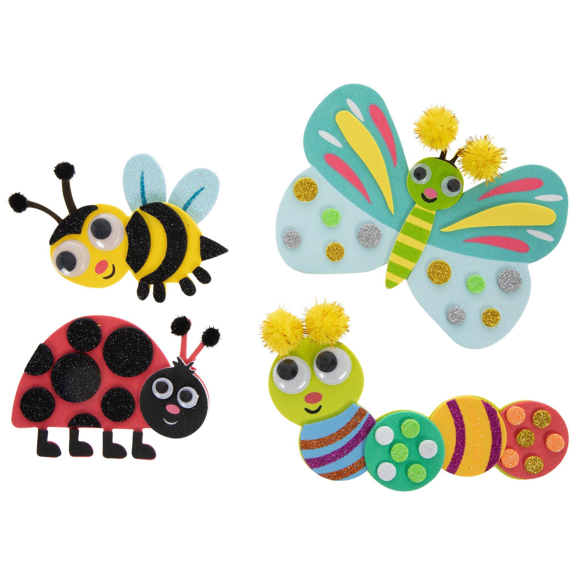 Glitter Bugs Foam Craft Kit | Hobby Lobby | 5471578