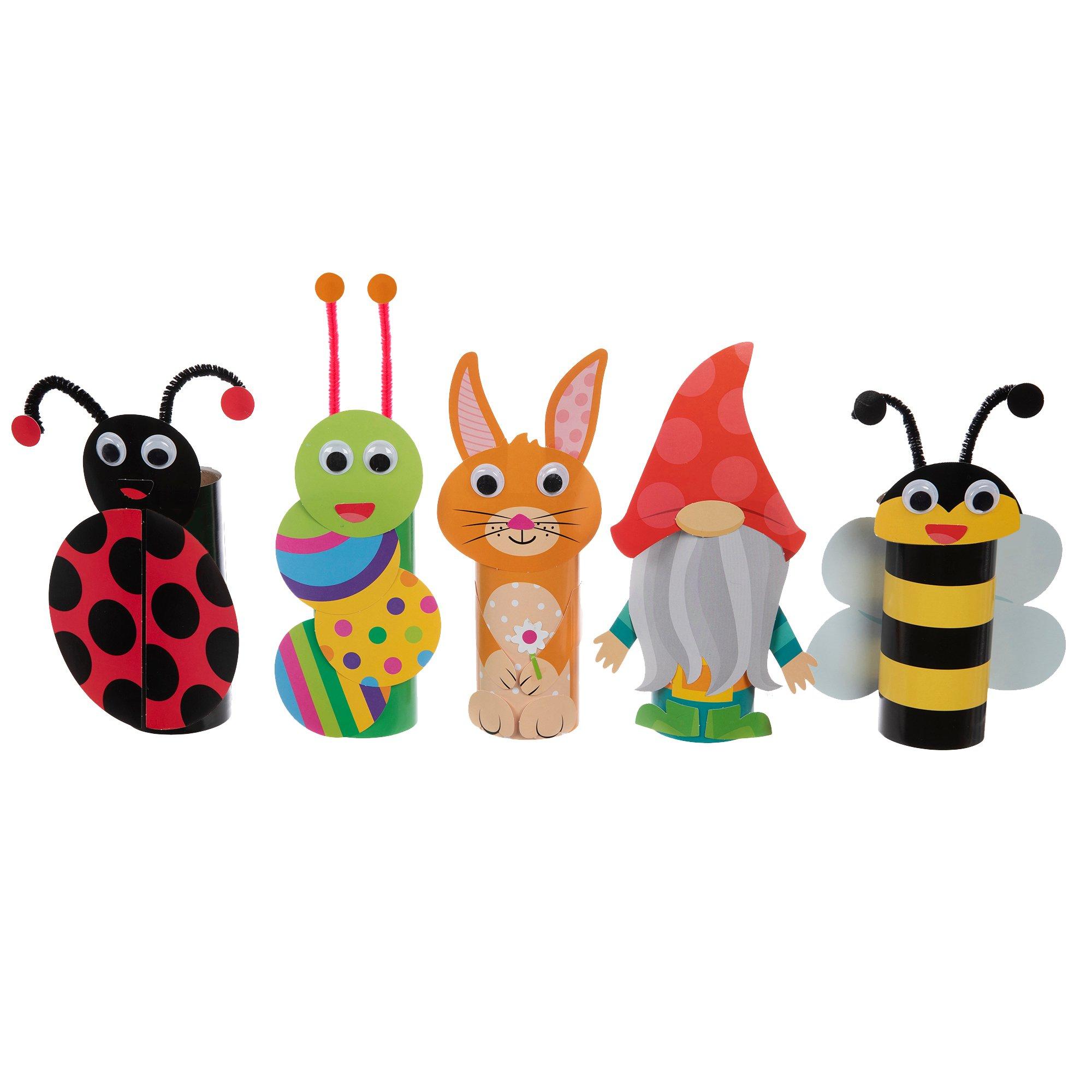 Spring Creatures Paper Roll Craft Kit | Hobby Lobby | 5472048