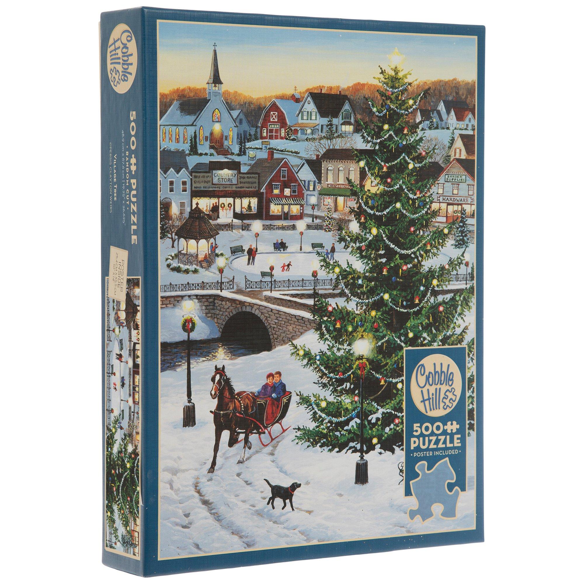 Village Scene & Tree Puzzle | Hobby Lobby | 5493671