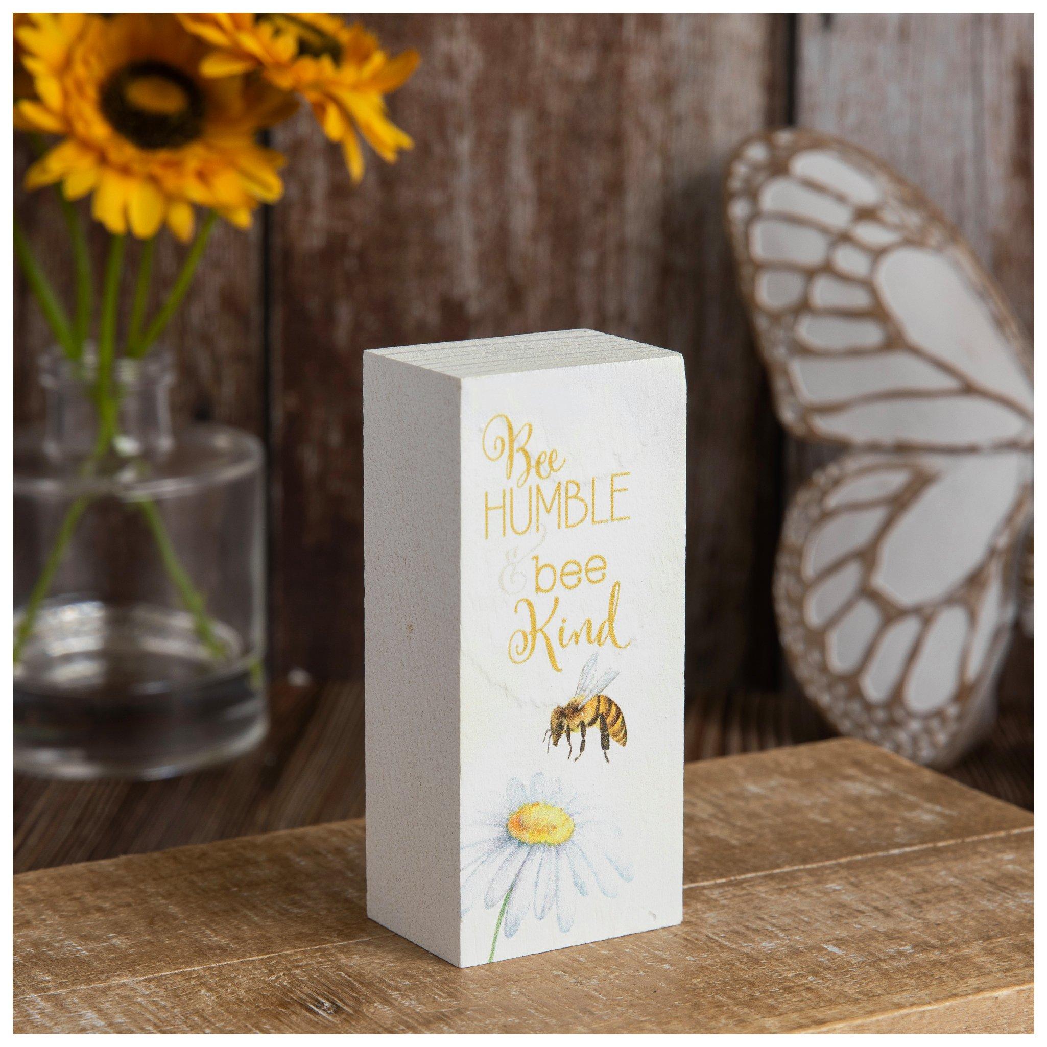 Bee Humble & Bee Kind Wood Decor | Hobby Lobby | 5497292