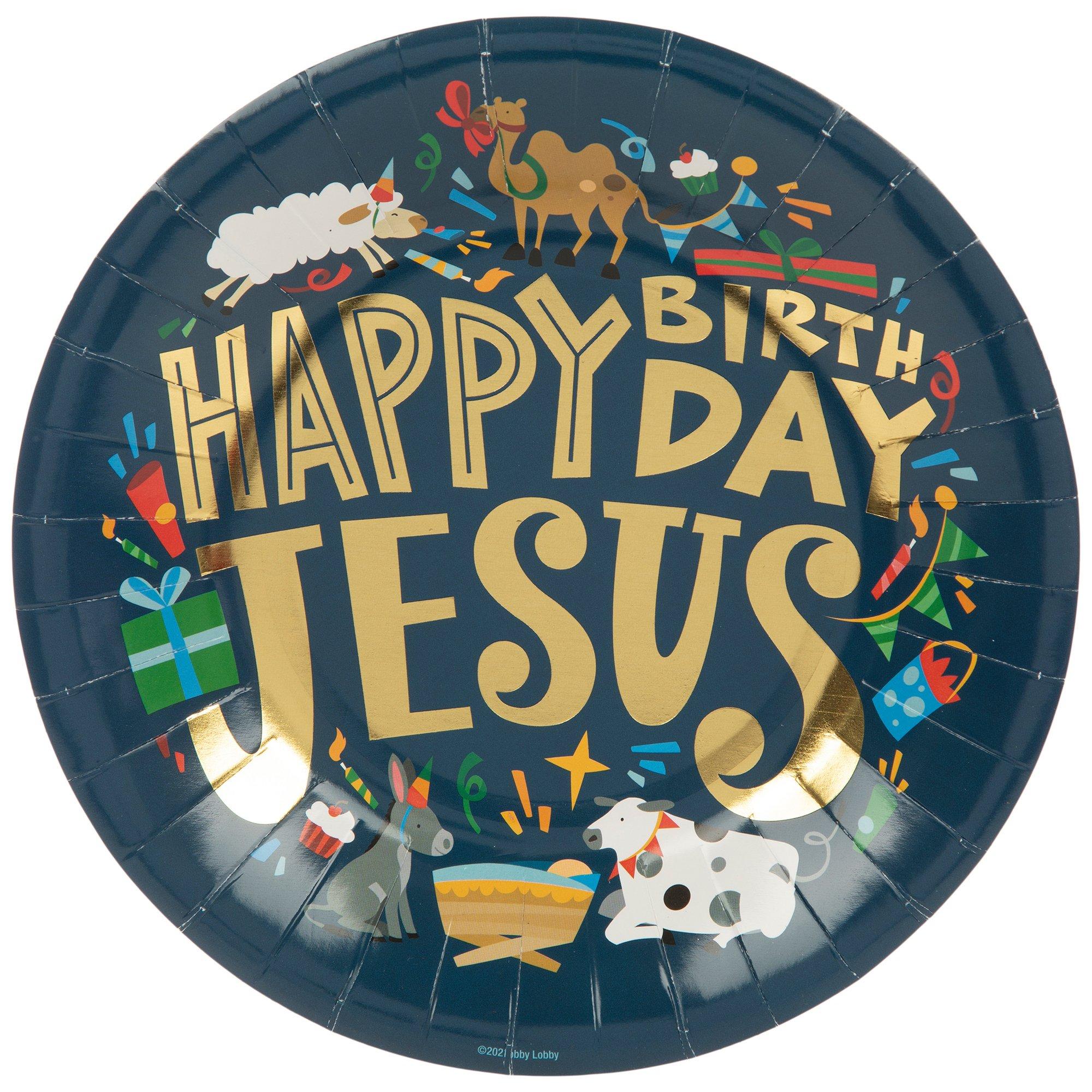 Tie Happy Birthday Jesus