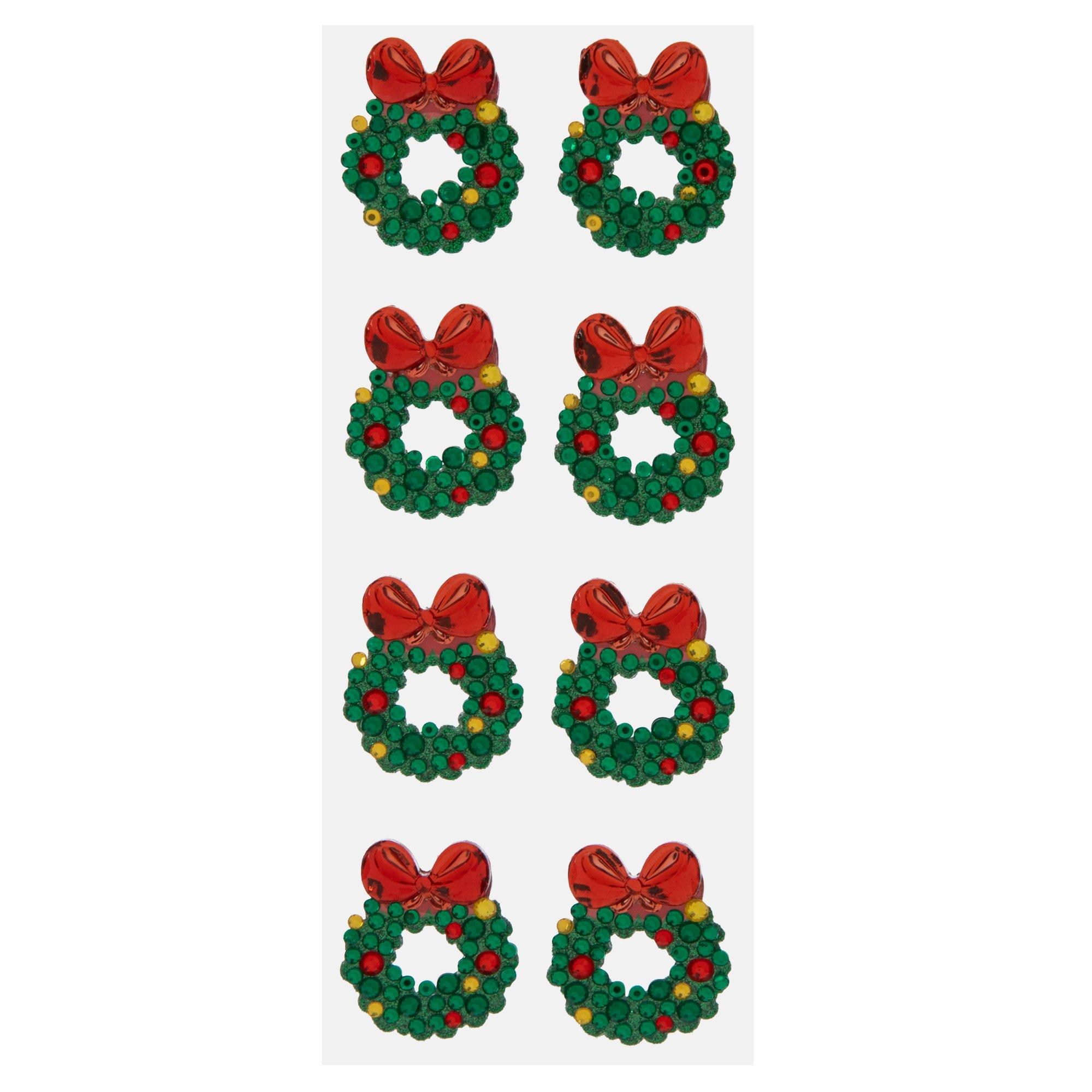 Wreath Rhinestone Stickers | Hobby Lobby | 5544192