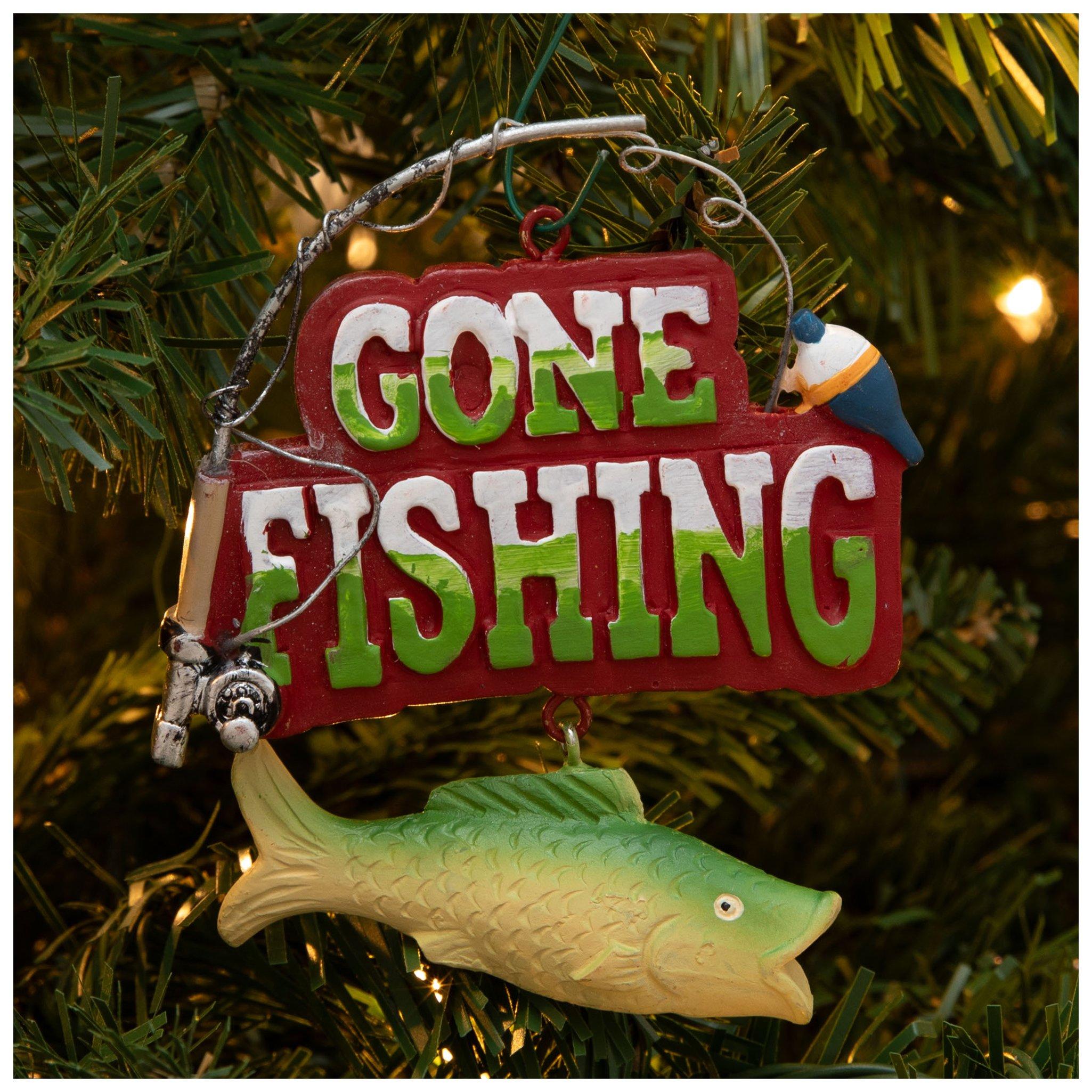 Gone Fishing Ornament | Hobby Lobby | 5557335