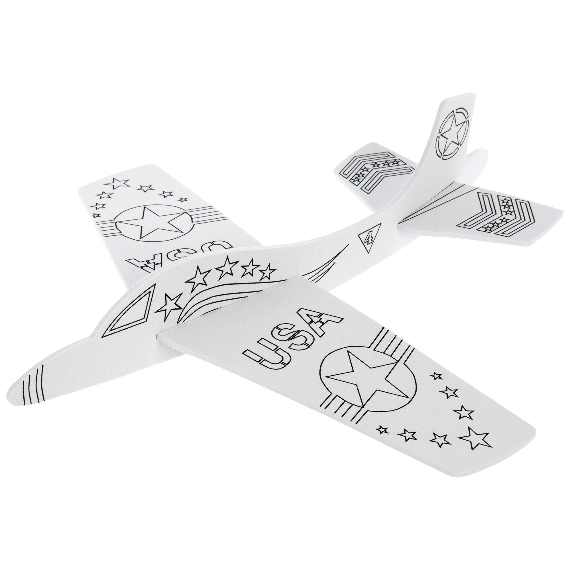 Patriotic Airplane Foam Craft Kit | Hobby Lobby | 5588611
