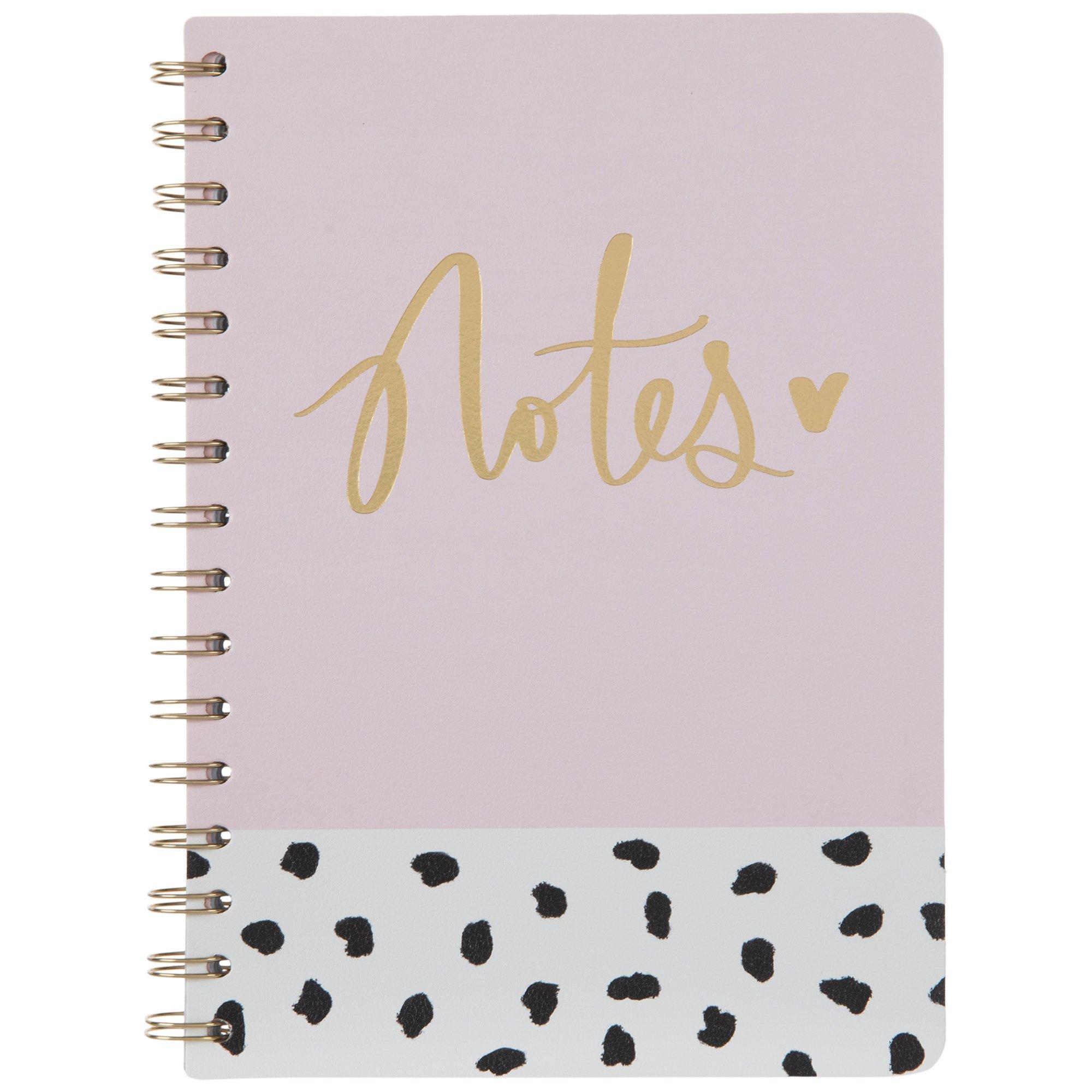 Pink Notes Spiral Notebook | Hobby Lobby | 5593363
