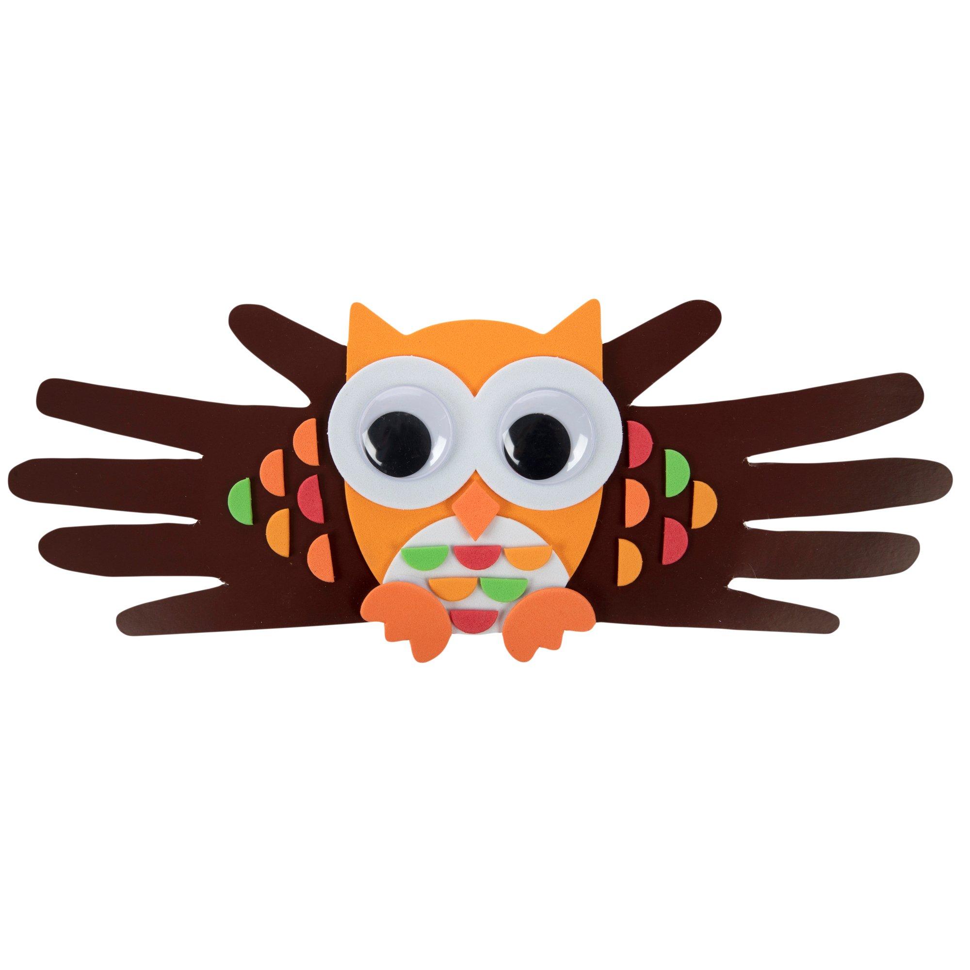 Handprint Owl Foam Craft Kit | Hobby Lobby | 5610233