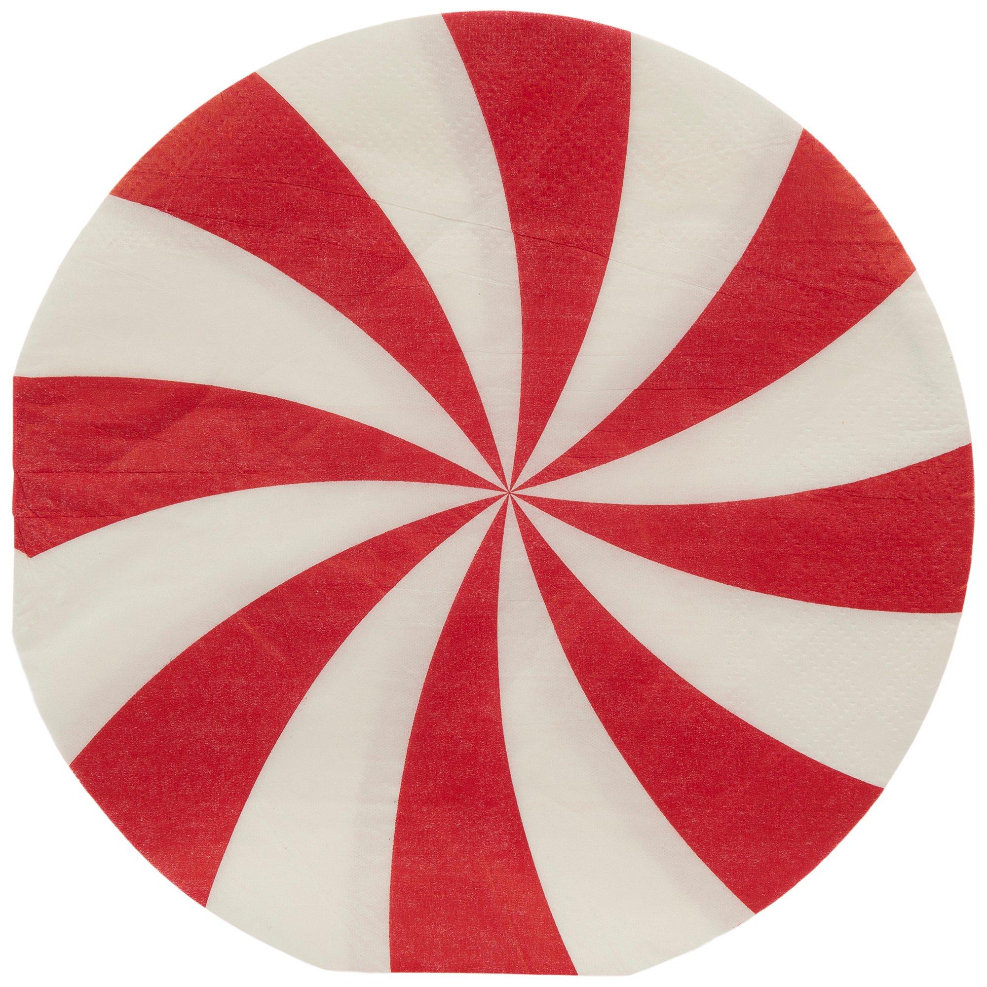 Peppermint Swirl Round Napkins | Hobby Lobby | 5611413