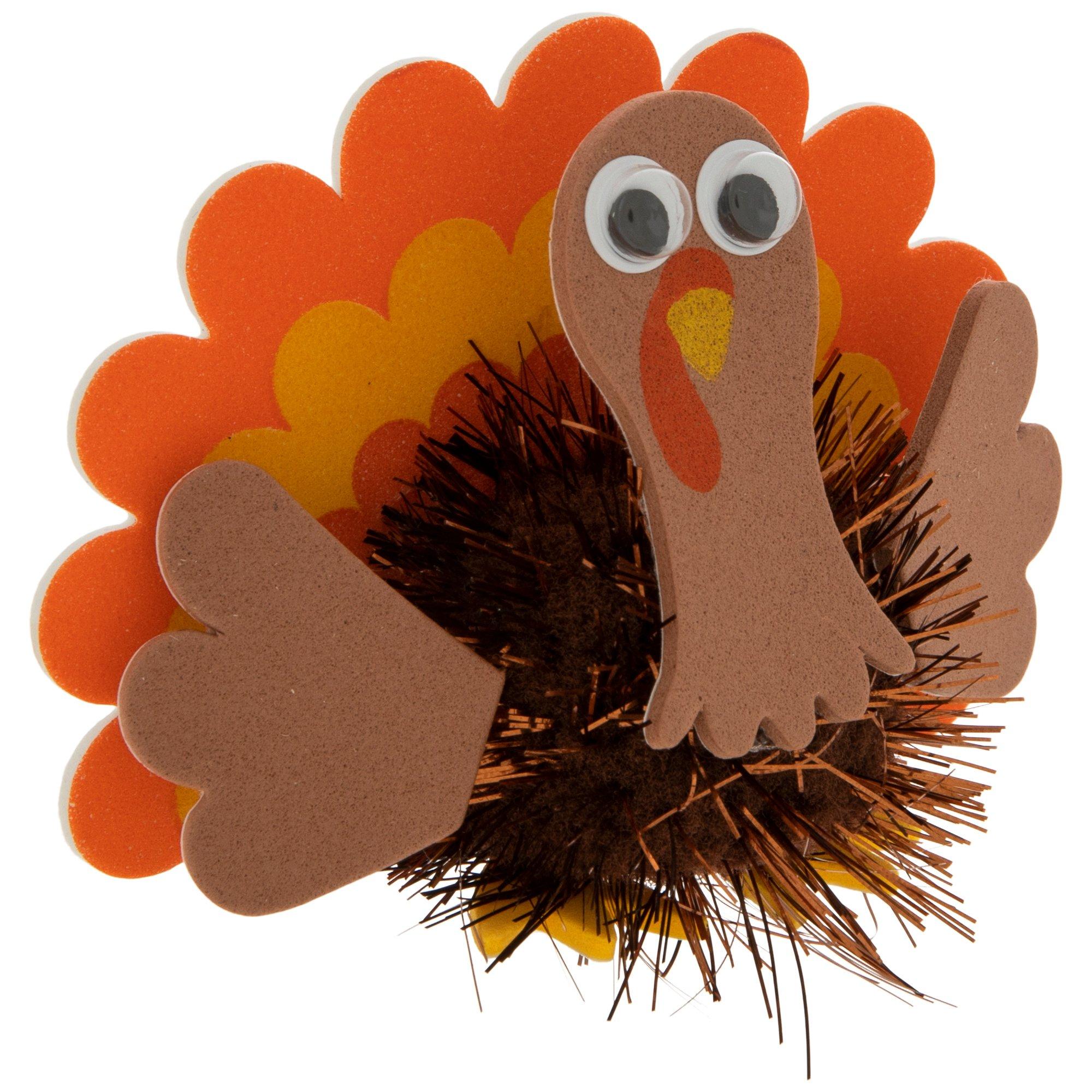 Turkey Pom Pom Craft Kit | Hobby Lobby | 5624374
