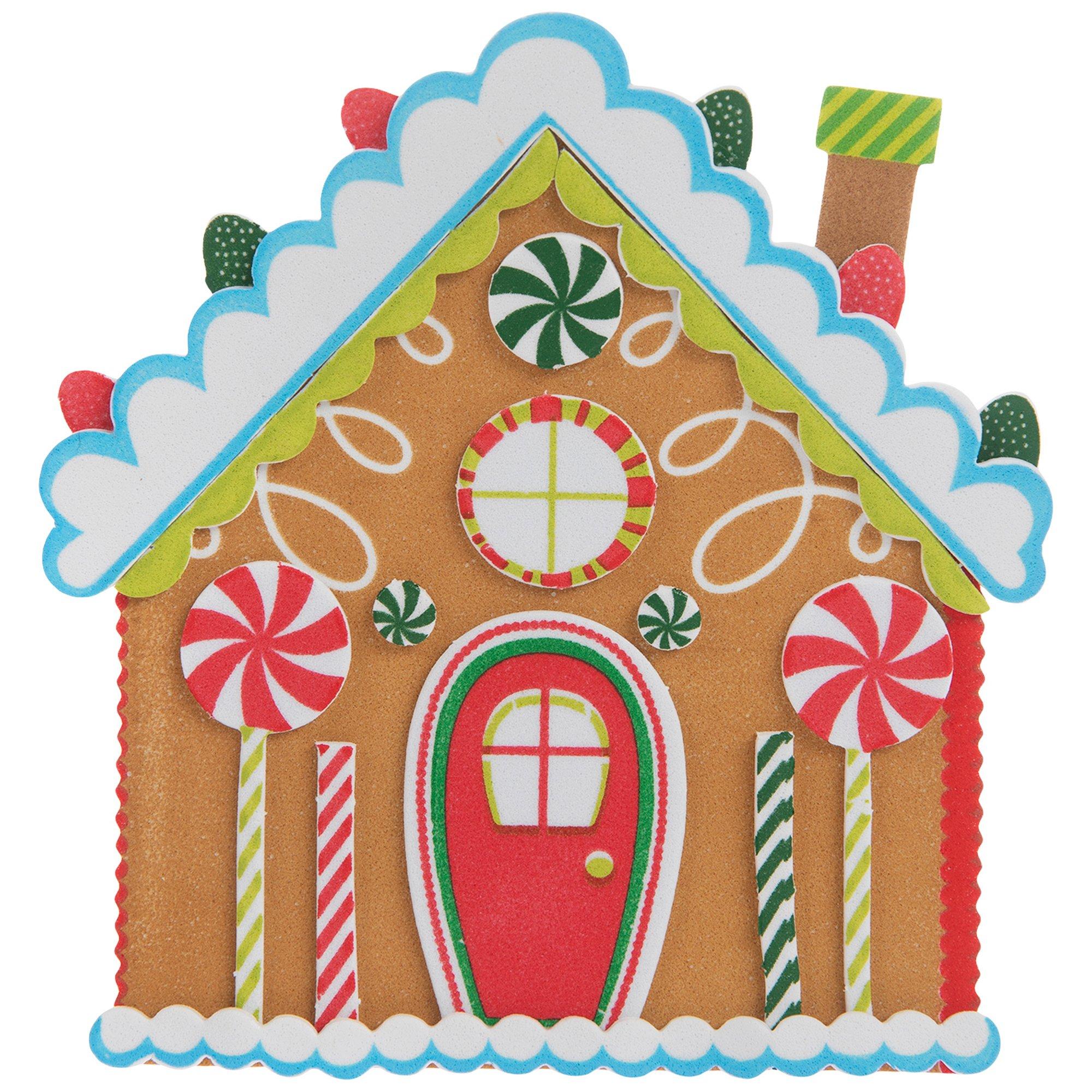 Gingerbread House Foam Craft Kit | Hobby Lobby | 5626619