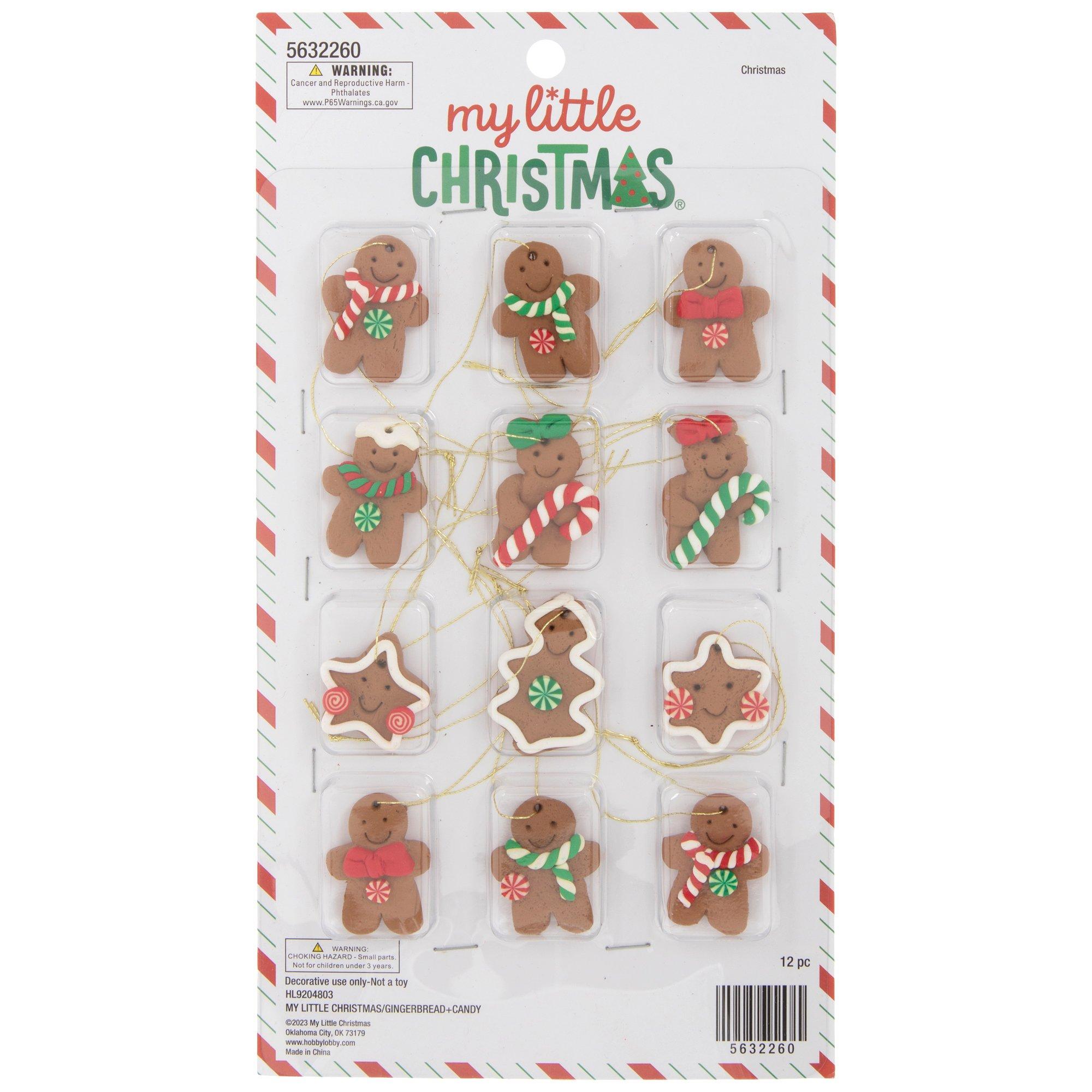 Gingerbread Cookie Mini Ornaments | Hobby Lobby | 5632260