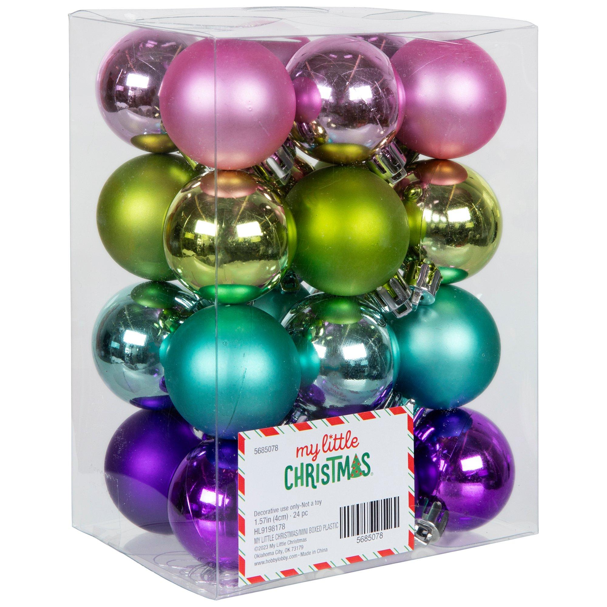 Metallic & Matte Mini Ball Ornaments | Hobby Lobby | 5685078
