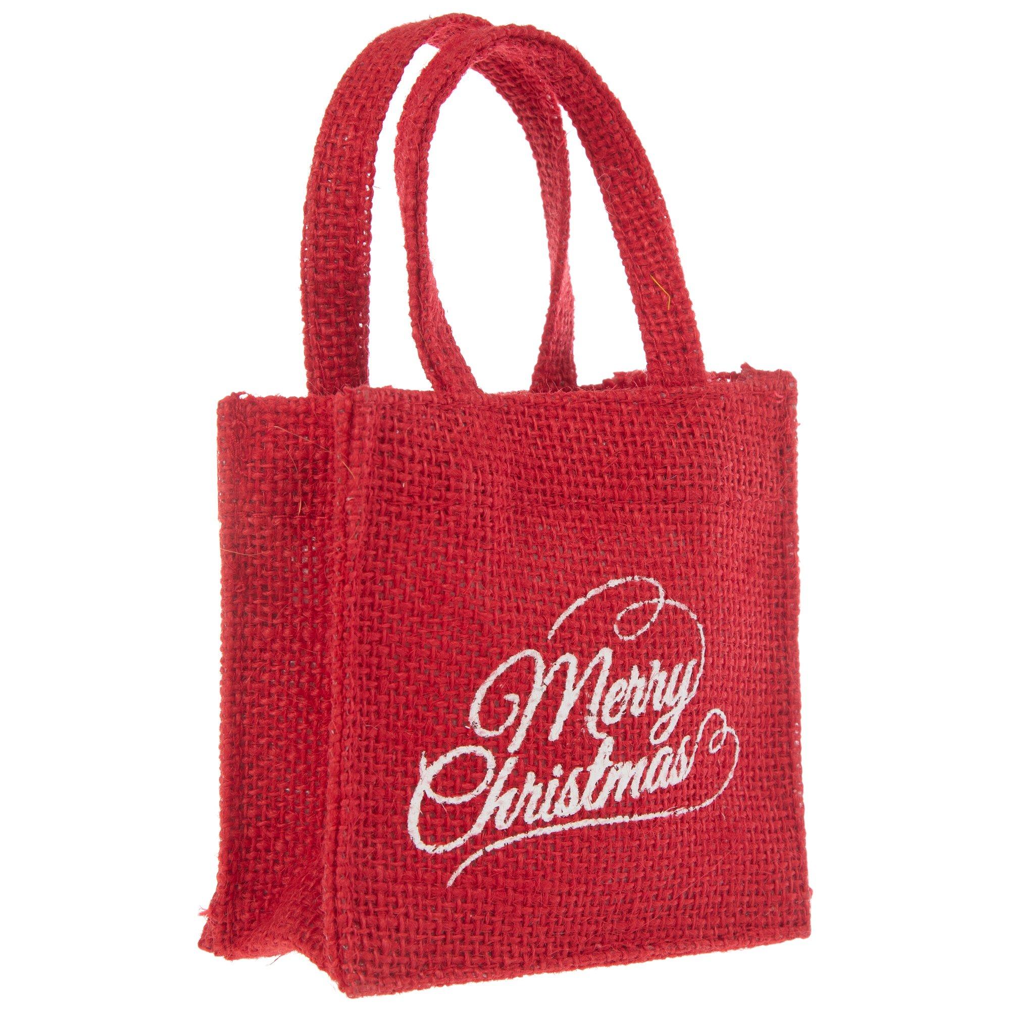 Merry Christmas Burlap Bag Gift Card Holders | Hobby Lobby | 5696901