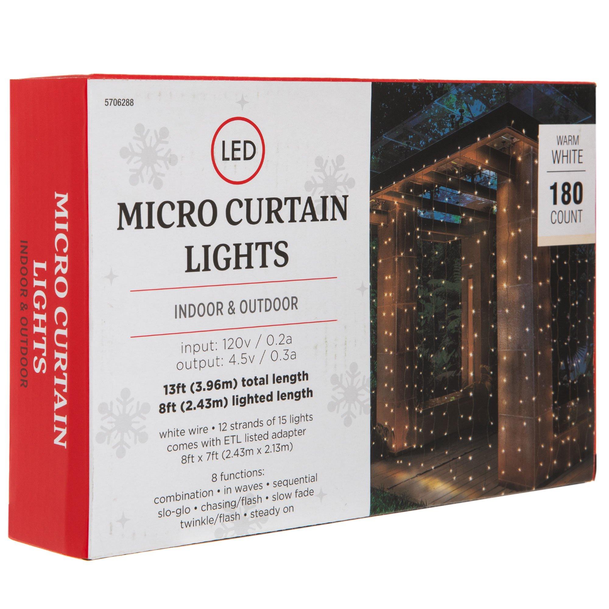 Warm White LED Micro Curtain Lights | Hobby Lobby | 5706288