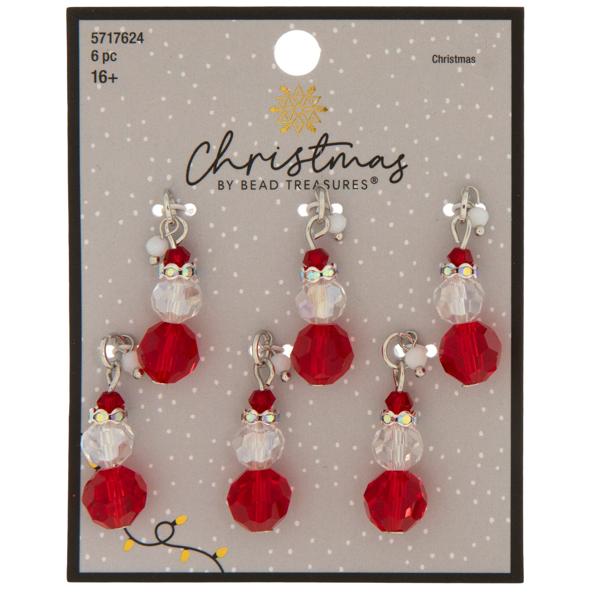 Santa Claus Bead Charms | Hobby Lobby | 5717624
