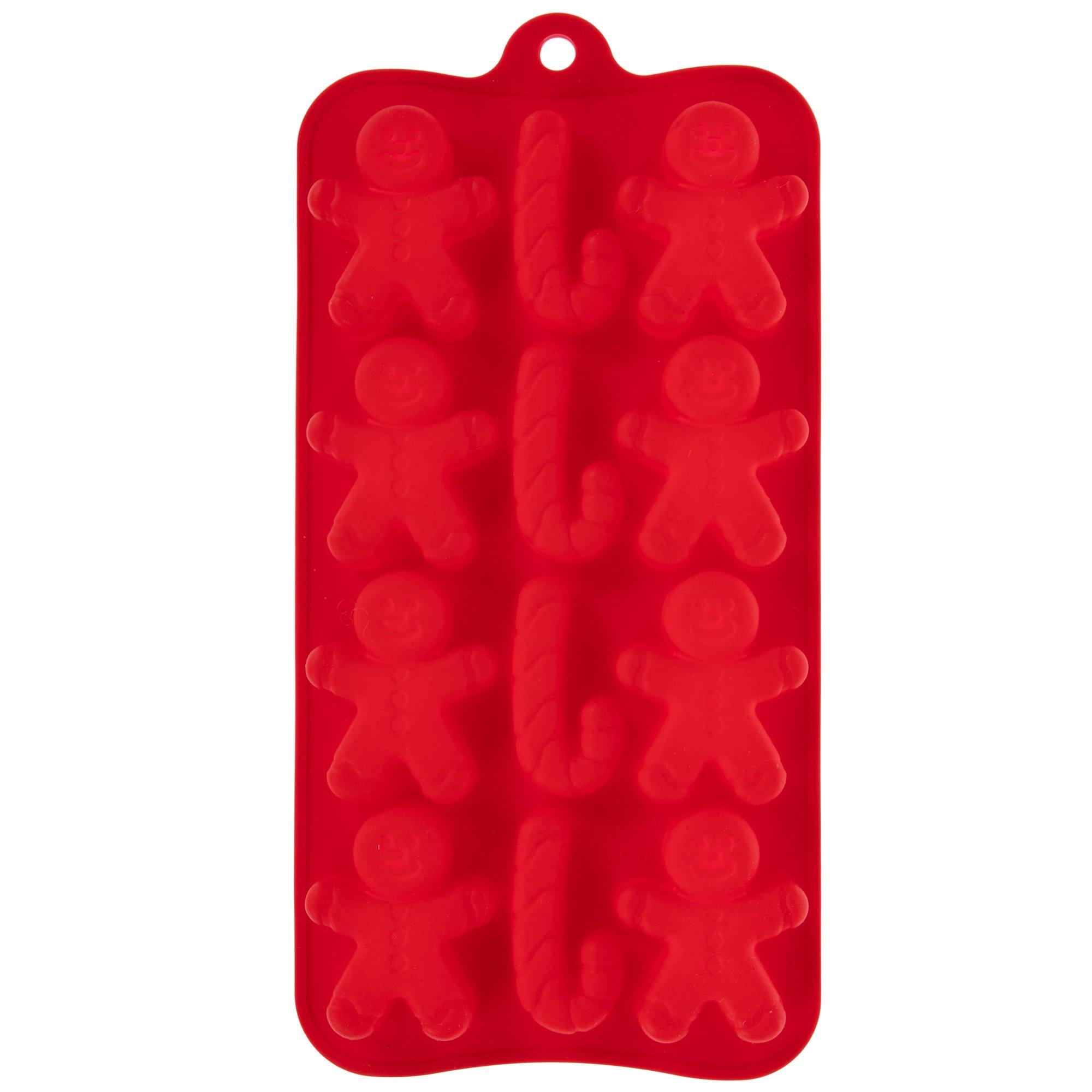 Gingerbread & Candy Canes Silicone Mold | Hobby Lobby | 5727250