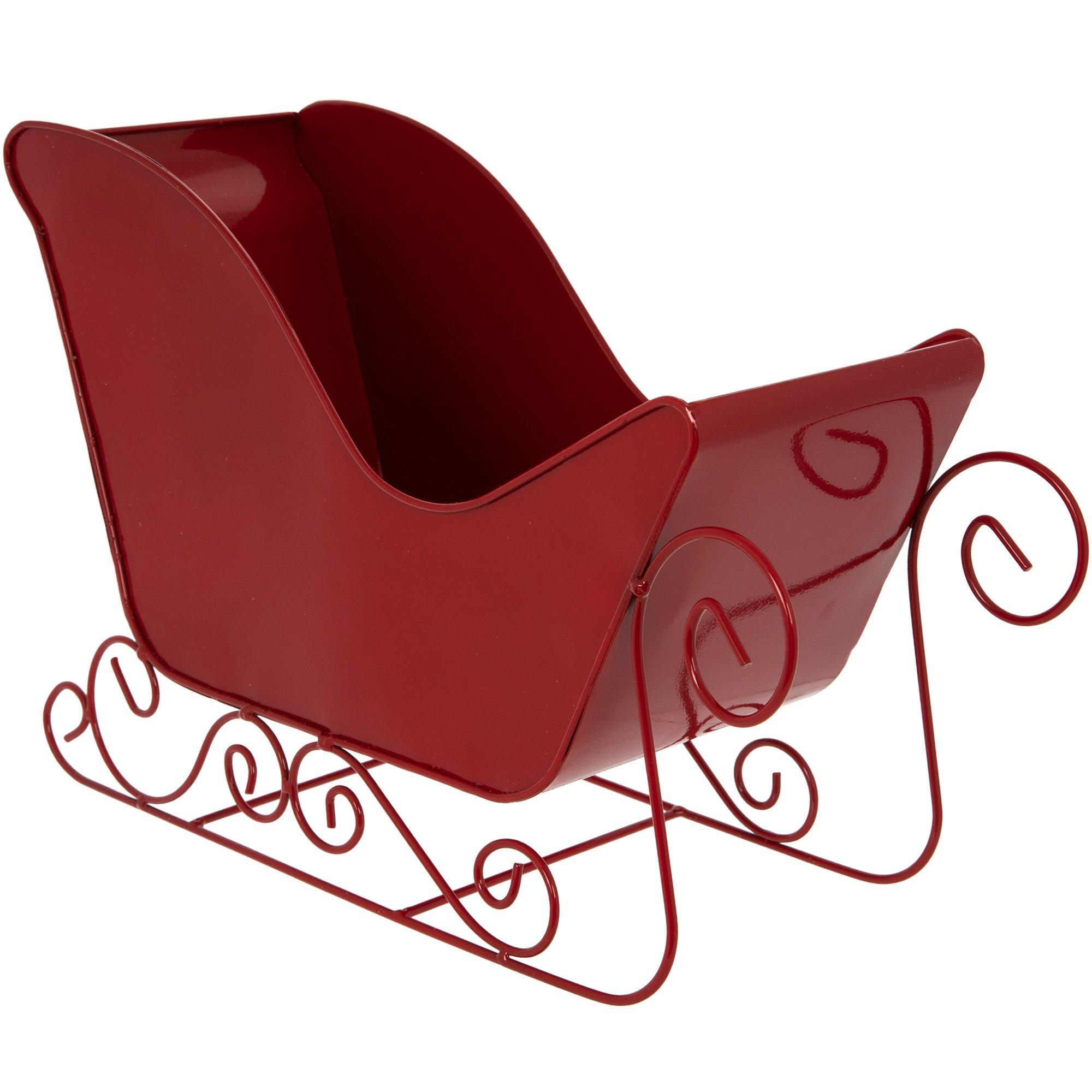 Red Metal Sleigh | Hobby Lobby | 5732219