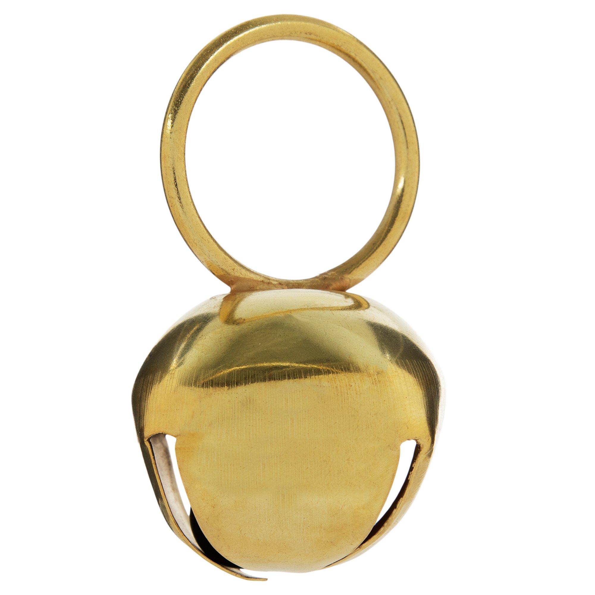 Gold Jingle Bell Metal Napkin Ring | Hobby Lobby | 5733456