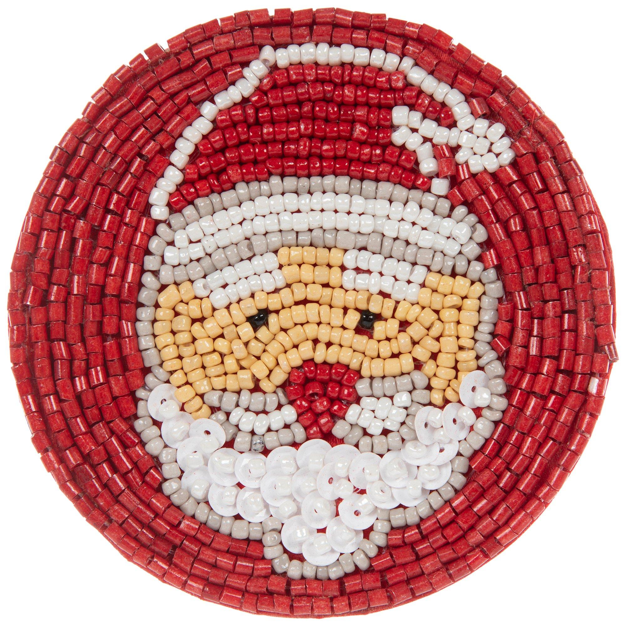 Santa Beaded Coaster | Hobby Lobby | 5738646
