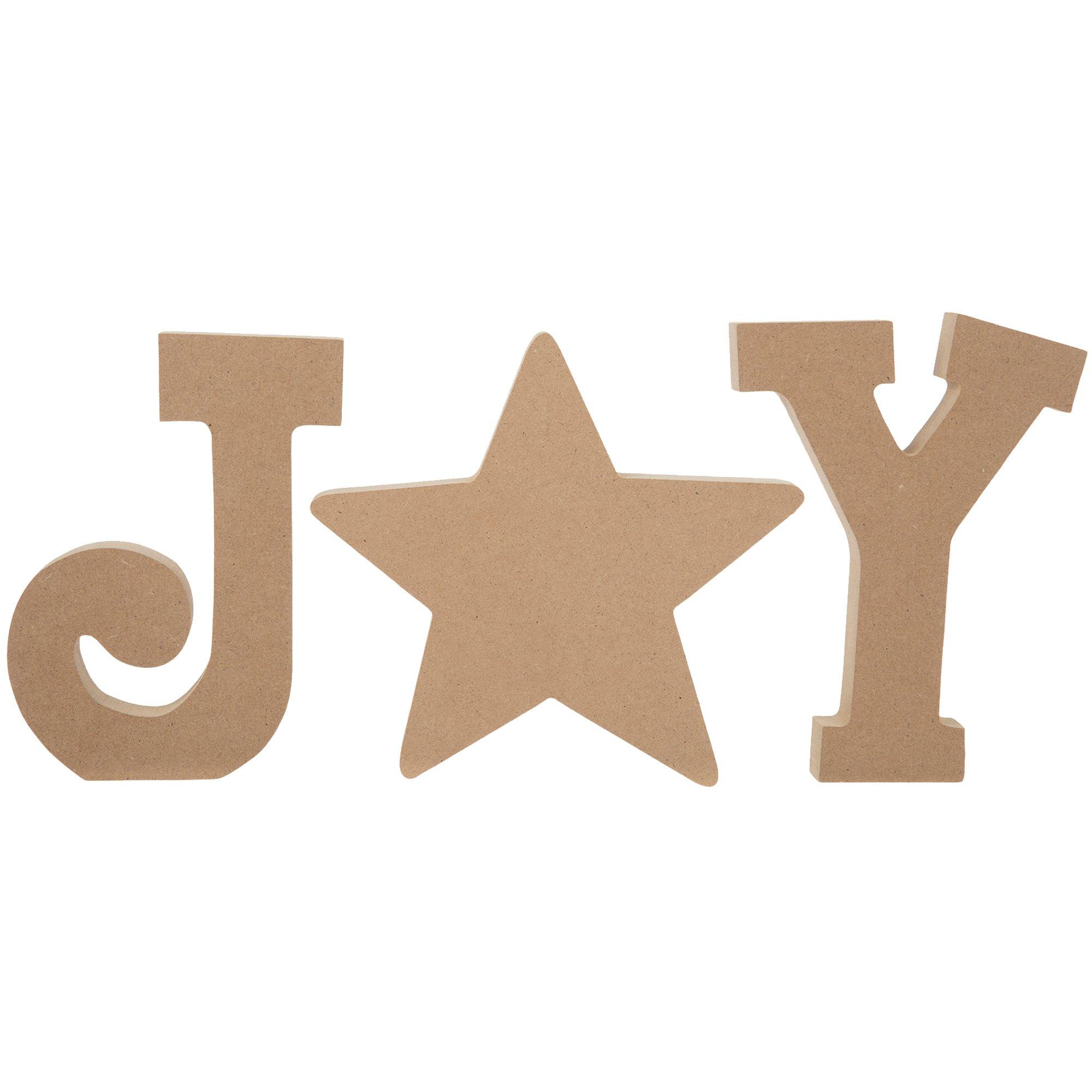 Joy Letters Wood Decor | Hobby Lobby | 5743091