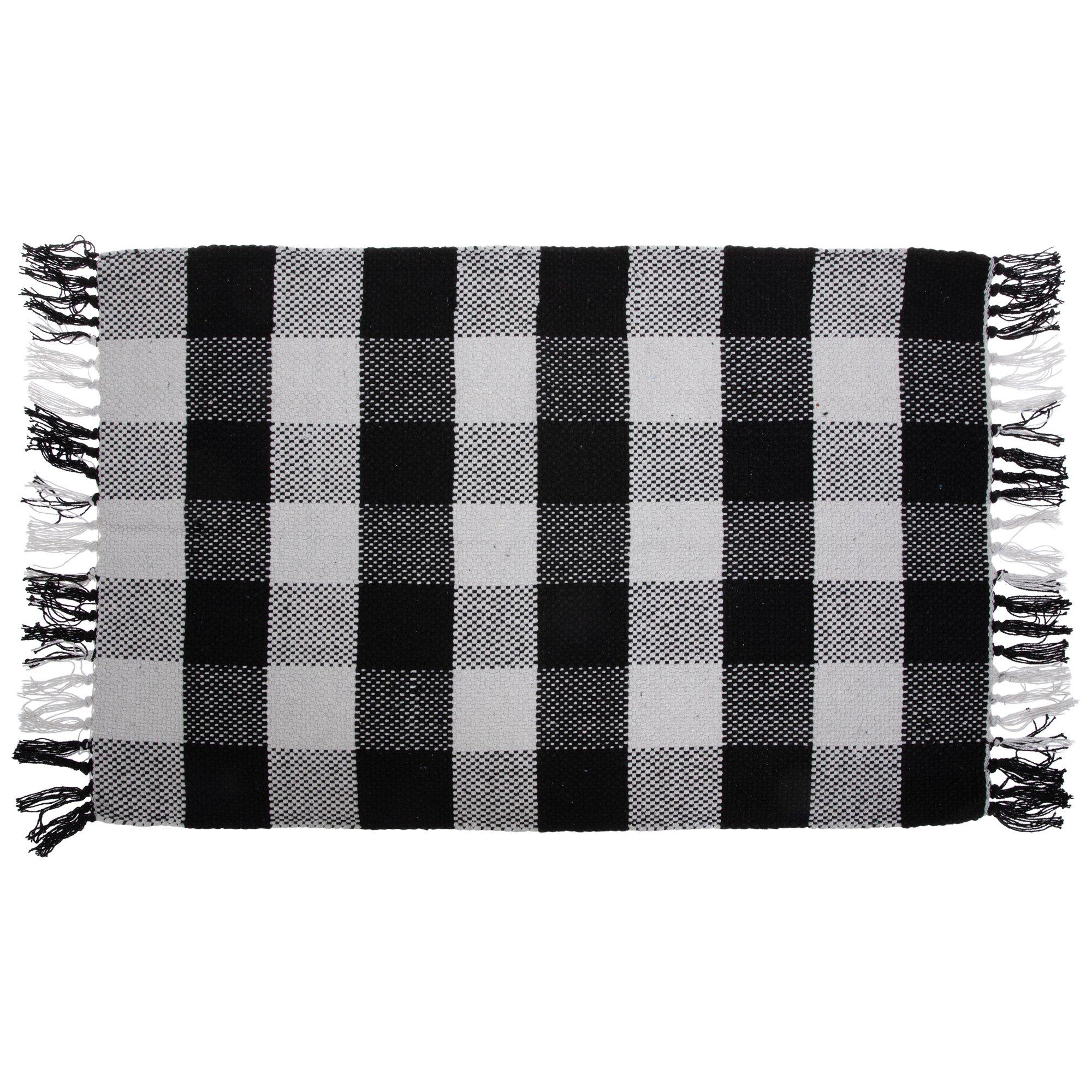 Buffalo Plaid Fringe Rug | Hobby Lobby | 5752399