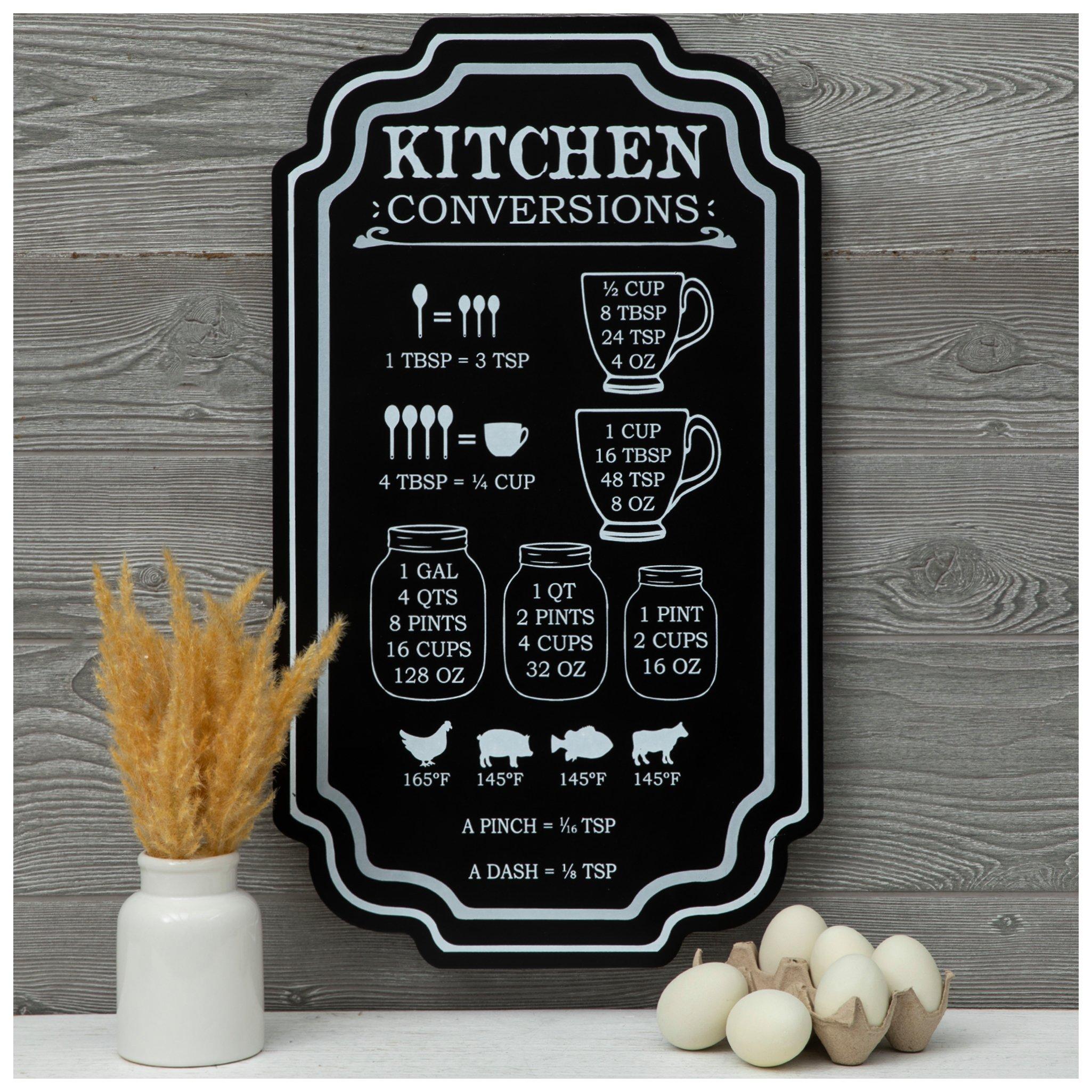 Kitchen Conversions Wood Wall Decor | Hobby Lobby | 5769674