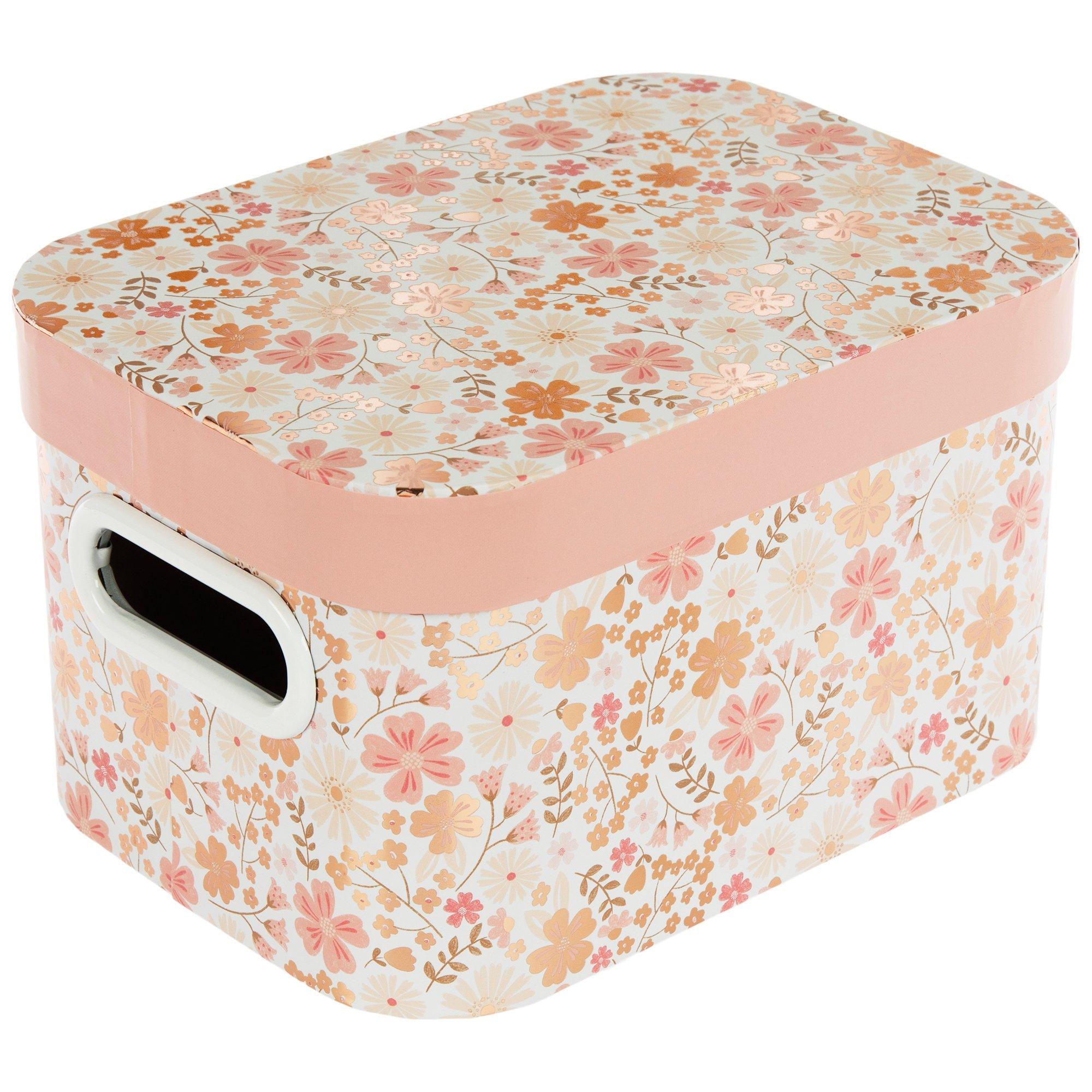 Pink Floral Foil Box | Hobby Lobby | 5773288