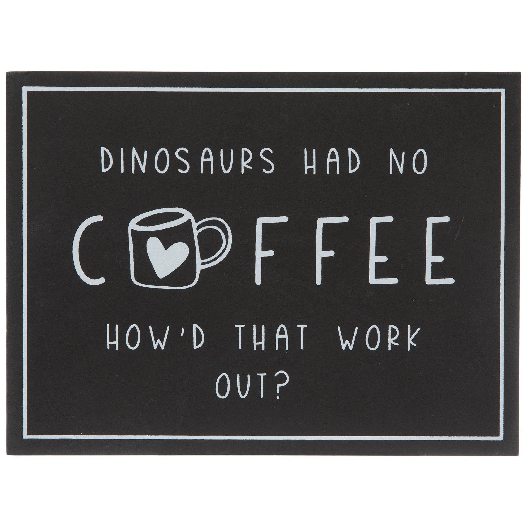 No Coffee Sign
