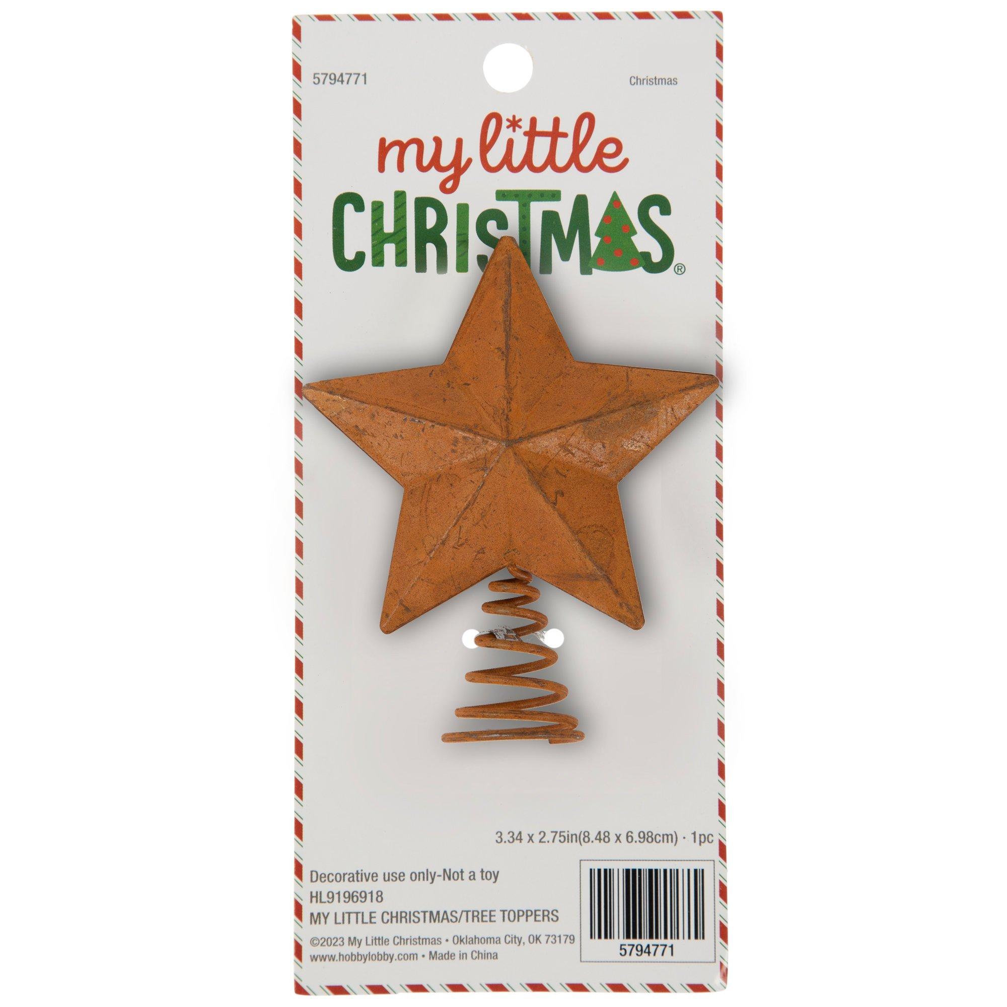 Rustic Star Mini Tree Topper | Hobby Lobby | 5794771