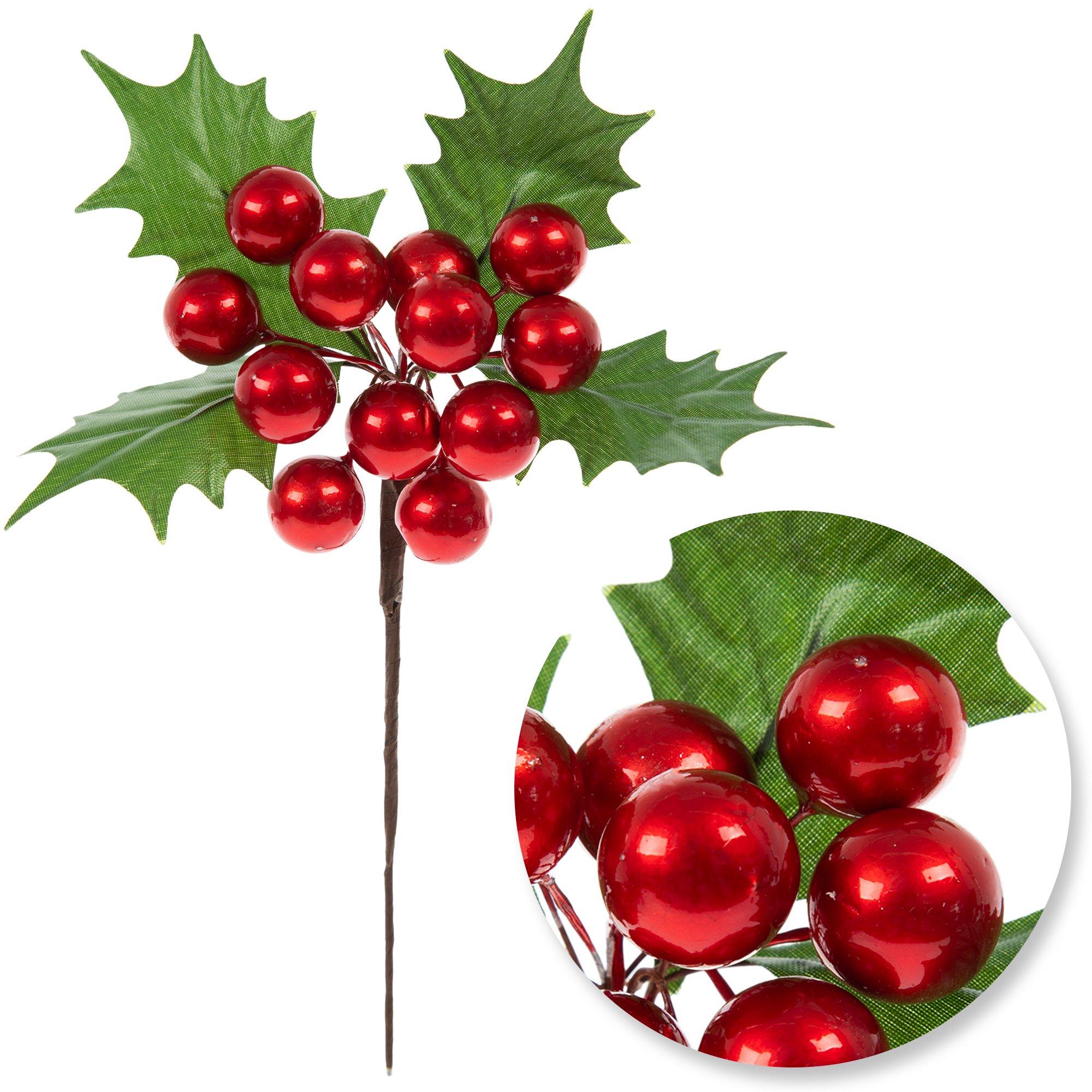 Red Berry Cluster Pick | Hobby Lobby | 5801543