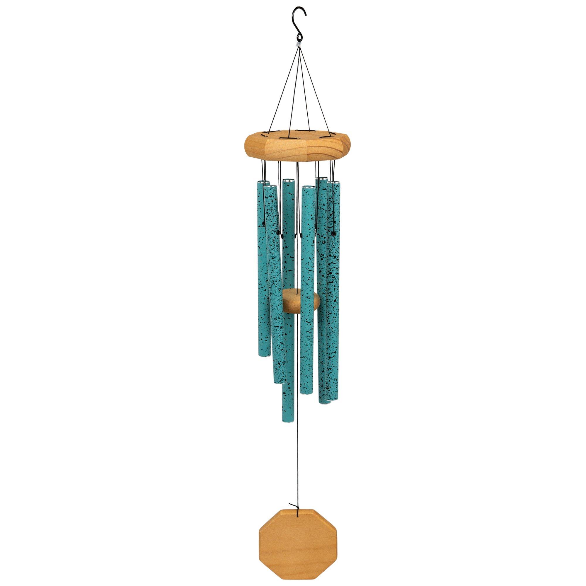 Turquoise Speckled Wind Chime | Hobby Lobby | 5826227