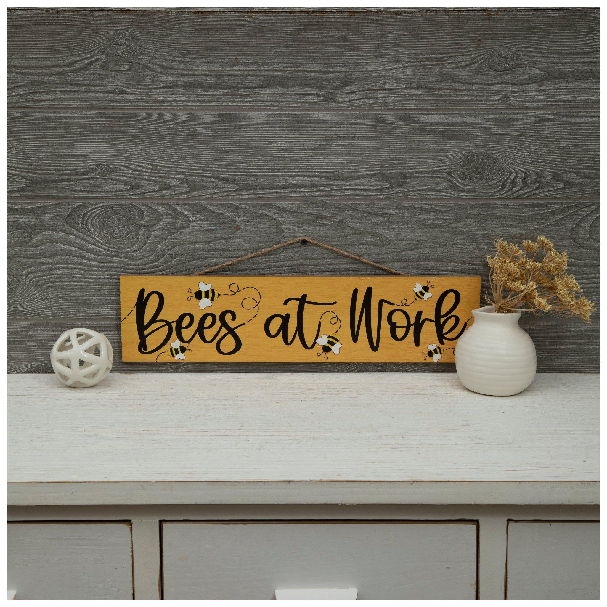 Bees At Work Wood Wall Decor | Hobby Lobby | 5831060