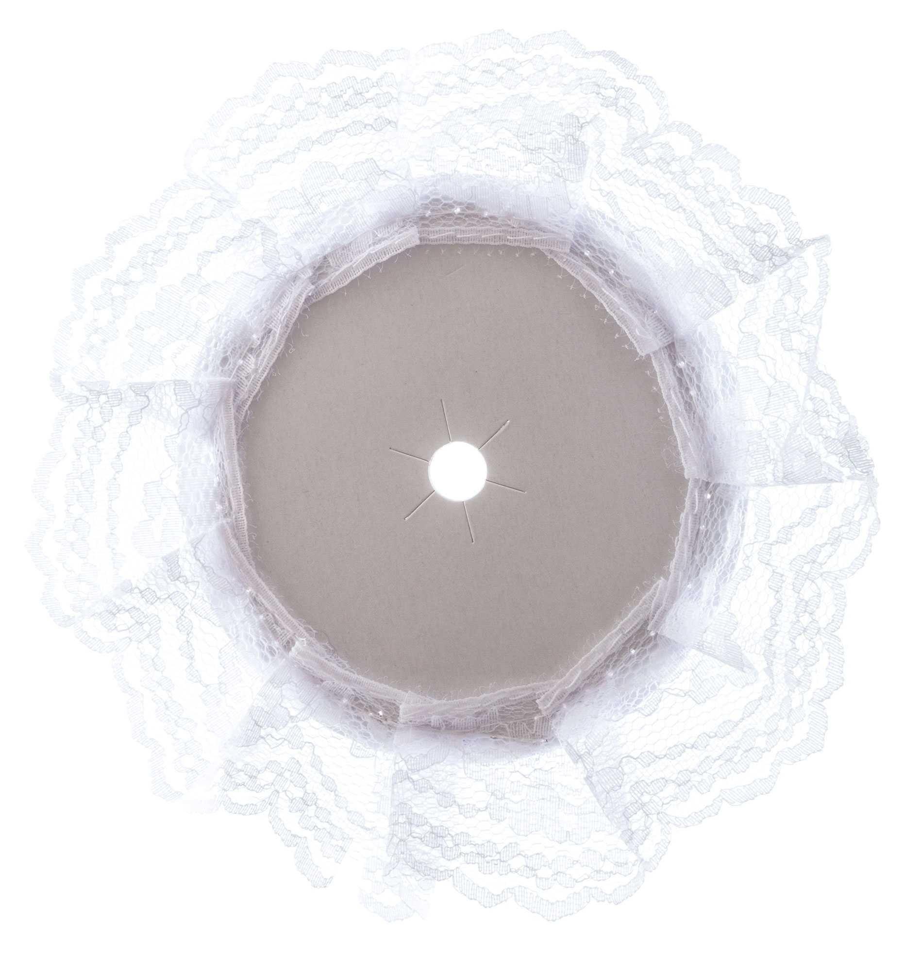 Round Homecoming Mum Backer Card with Lace | Hobby Lobby | 586750