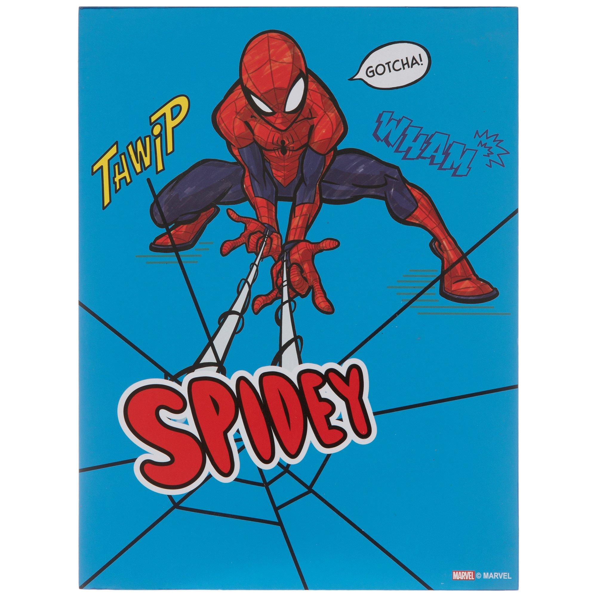 Blue Spidey Wood Decor | Hobby Lobby | 5937149