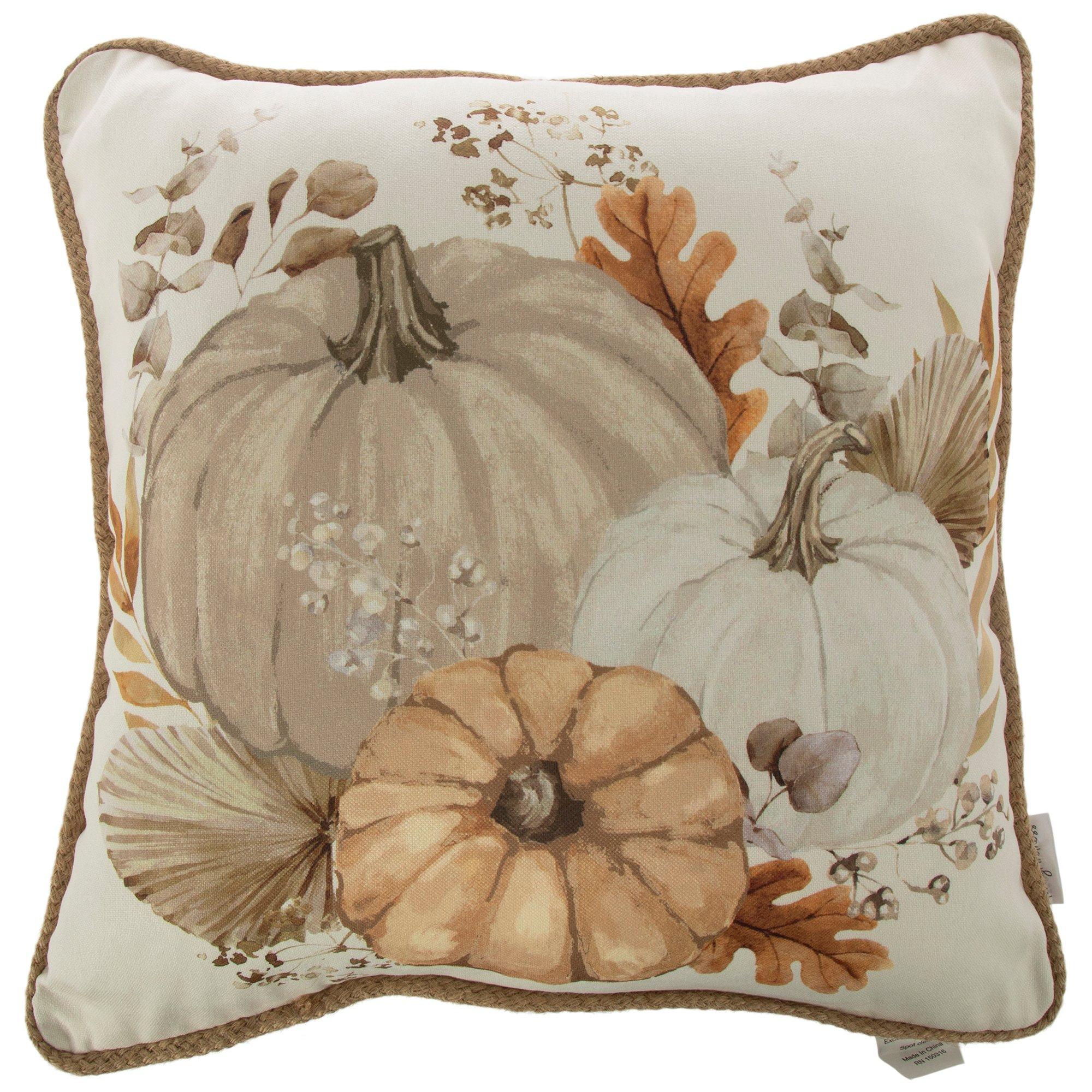 Watercolor Pumpkins Pillow Cover | Hobby Lobby | 5945910