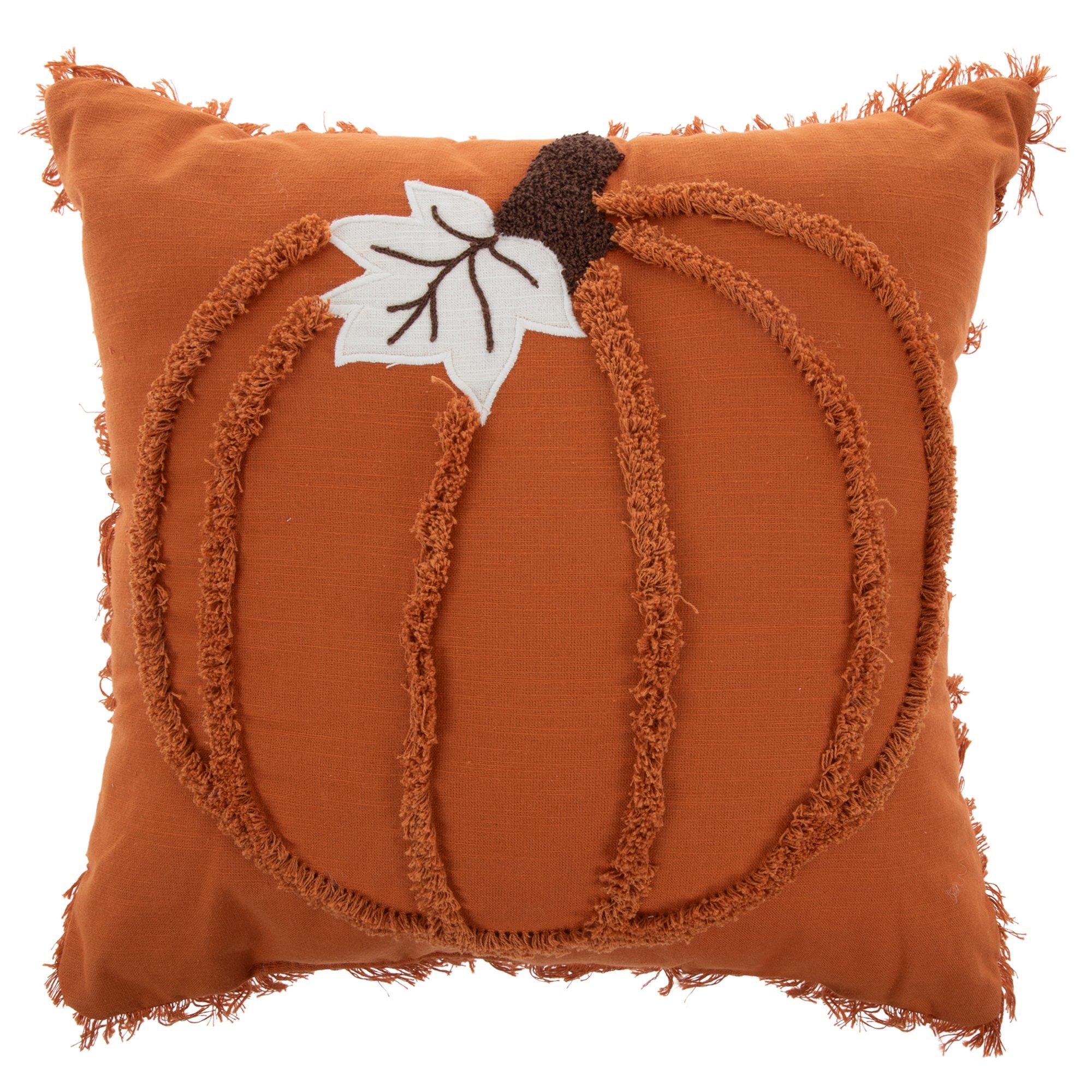Orange Tufted Pumpkin Pillow | Hobby Lobby | 5946215