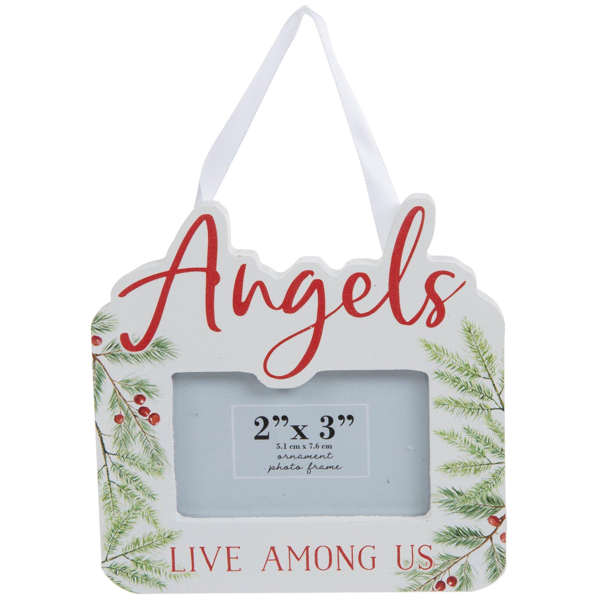 Angels Live Among Us Photo Frame Ornament | Hobby Lobby | 5950845