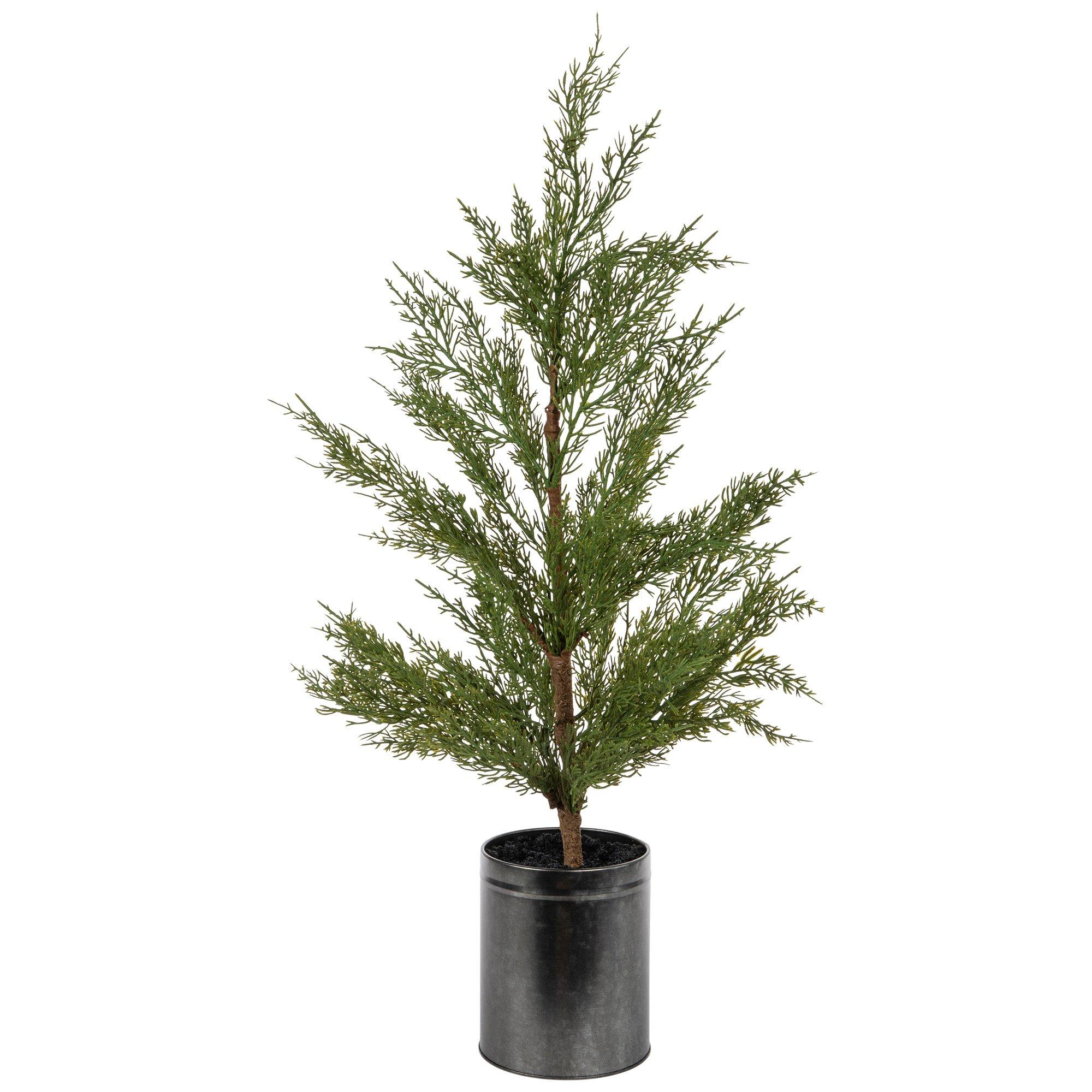 Cedar Tree In Metal Pot | Hobby Lobby | 5952866
