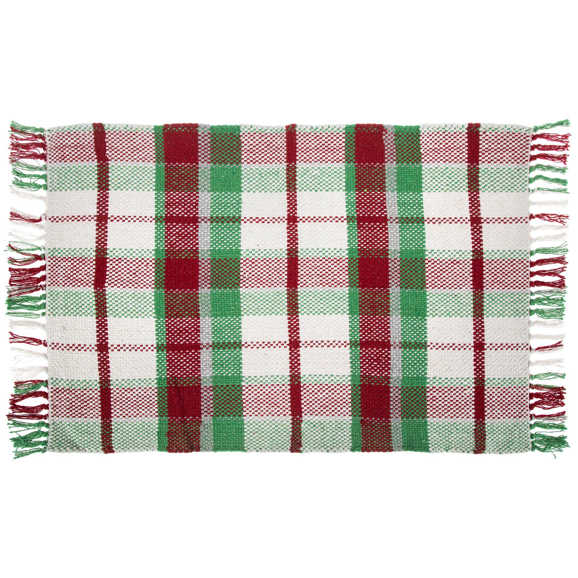 Plaid Fringe Rug | Hobby Lobby | 5957626